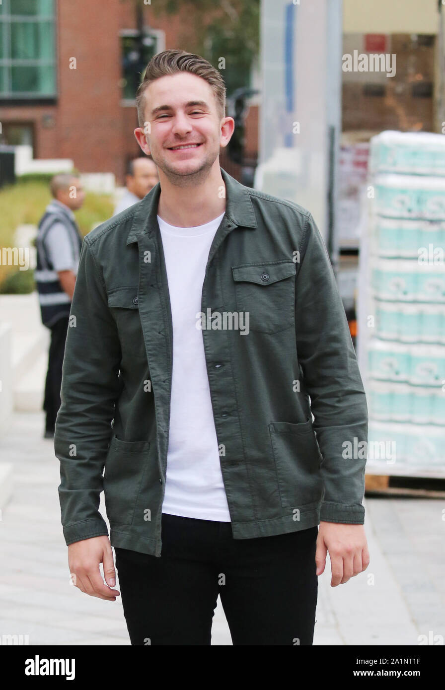 Tony Clay outside ITV Studios today Featuring: Tony Clay Where: London ...