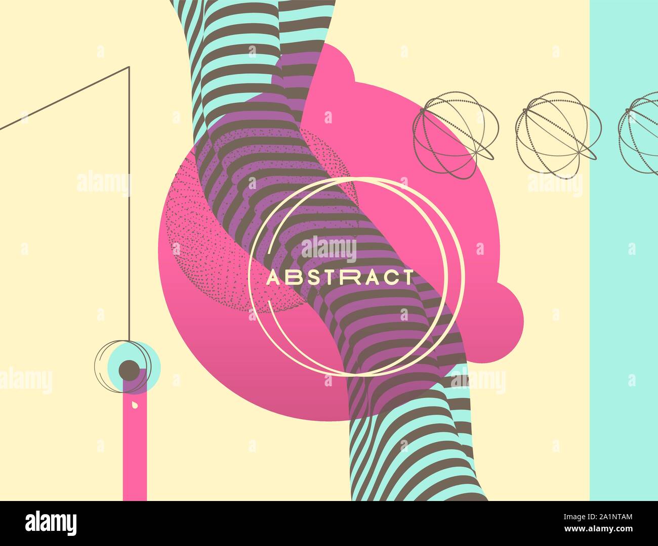 Background with optical illusion. Pattern can be used as a template for ...