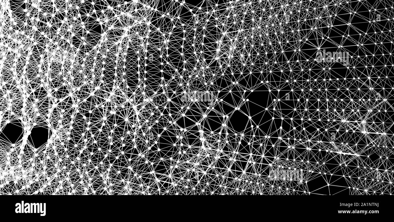 Abstract science or technology background. Graphic design. Network ...