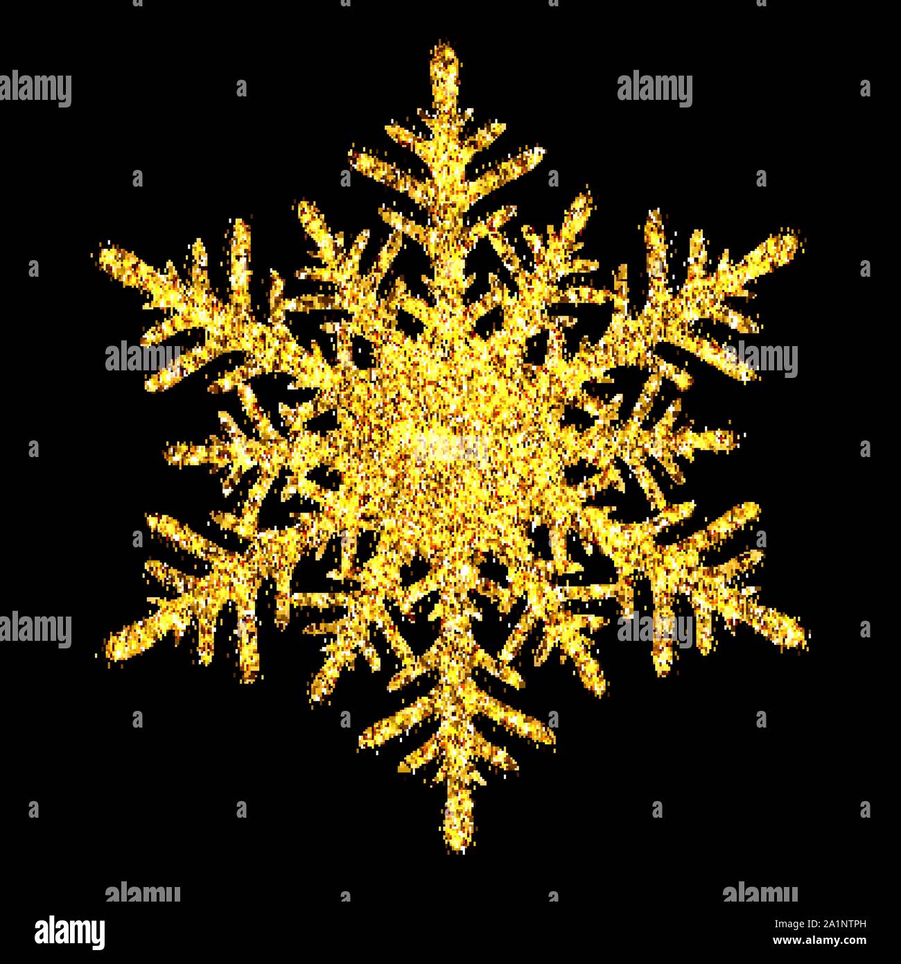 Shiny snowflake Stock Vector Images - Alamy