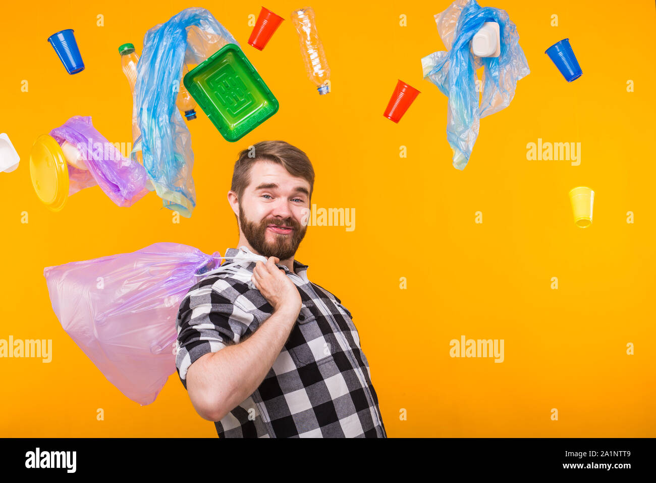 Environmental pollution, plastic recycling problem and waste disposal ...