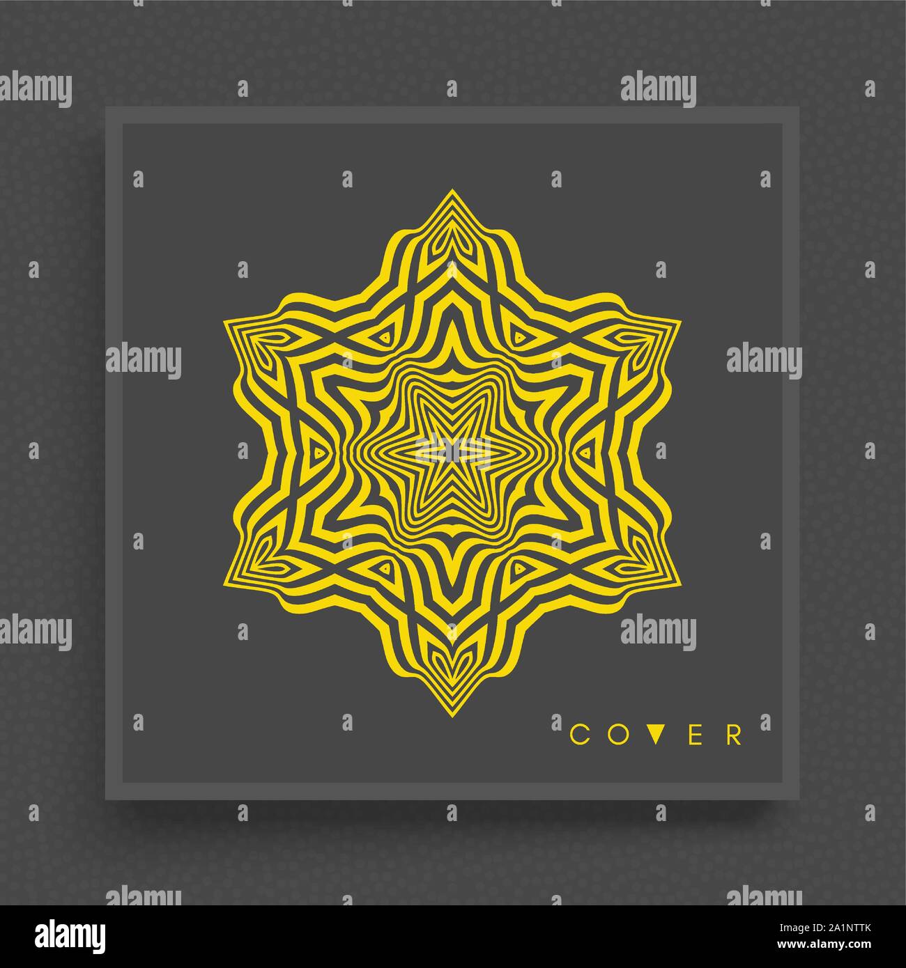 Abstract striped design element. Vector illustration with dynamic ...