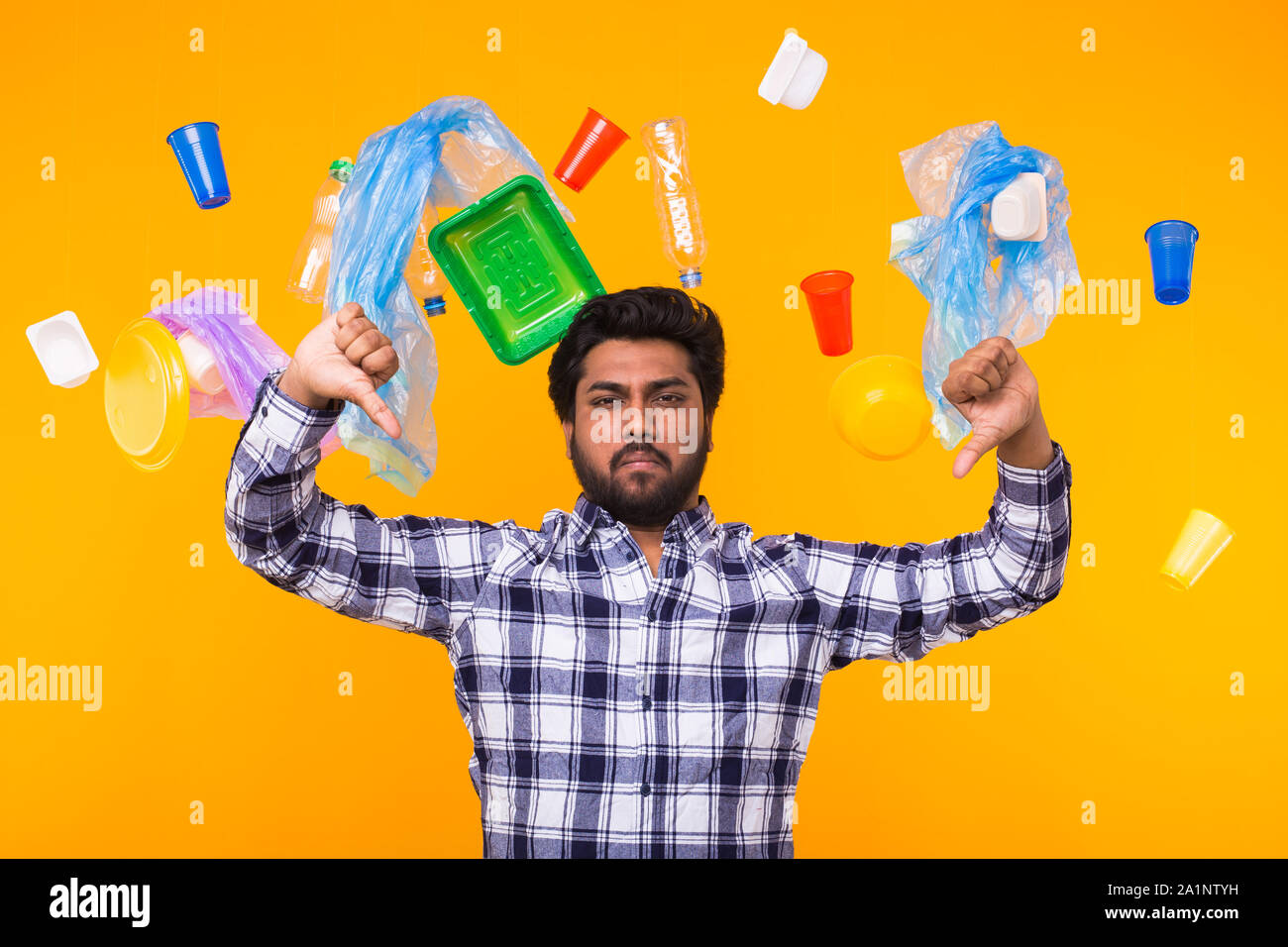 World Environment Day, plastic recycling problem and environmental ...