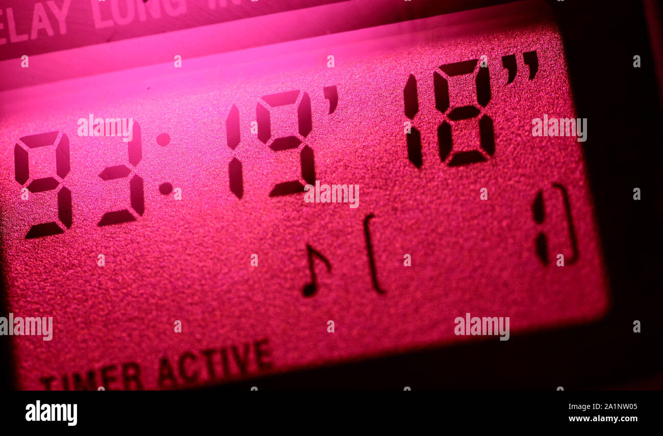 Digital numerals hi-res stock photography and images - Alamy