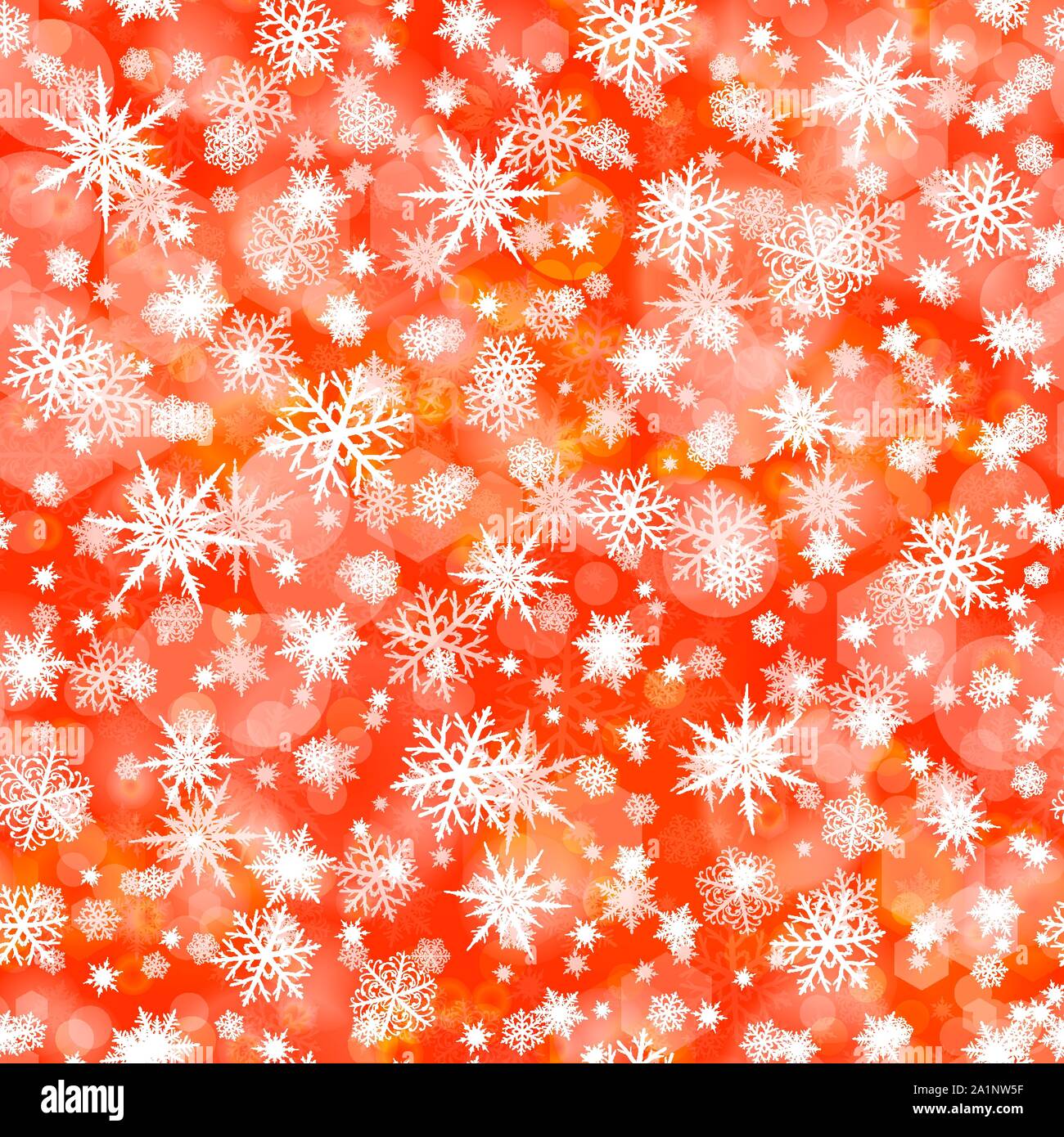 Snowflakes seamless pattern background vector Stock Vector Image & Art ...
