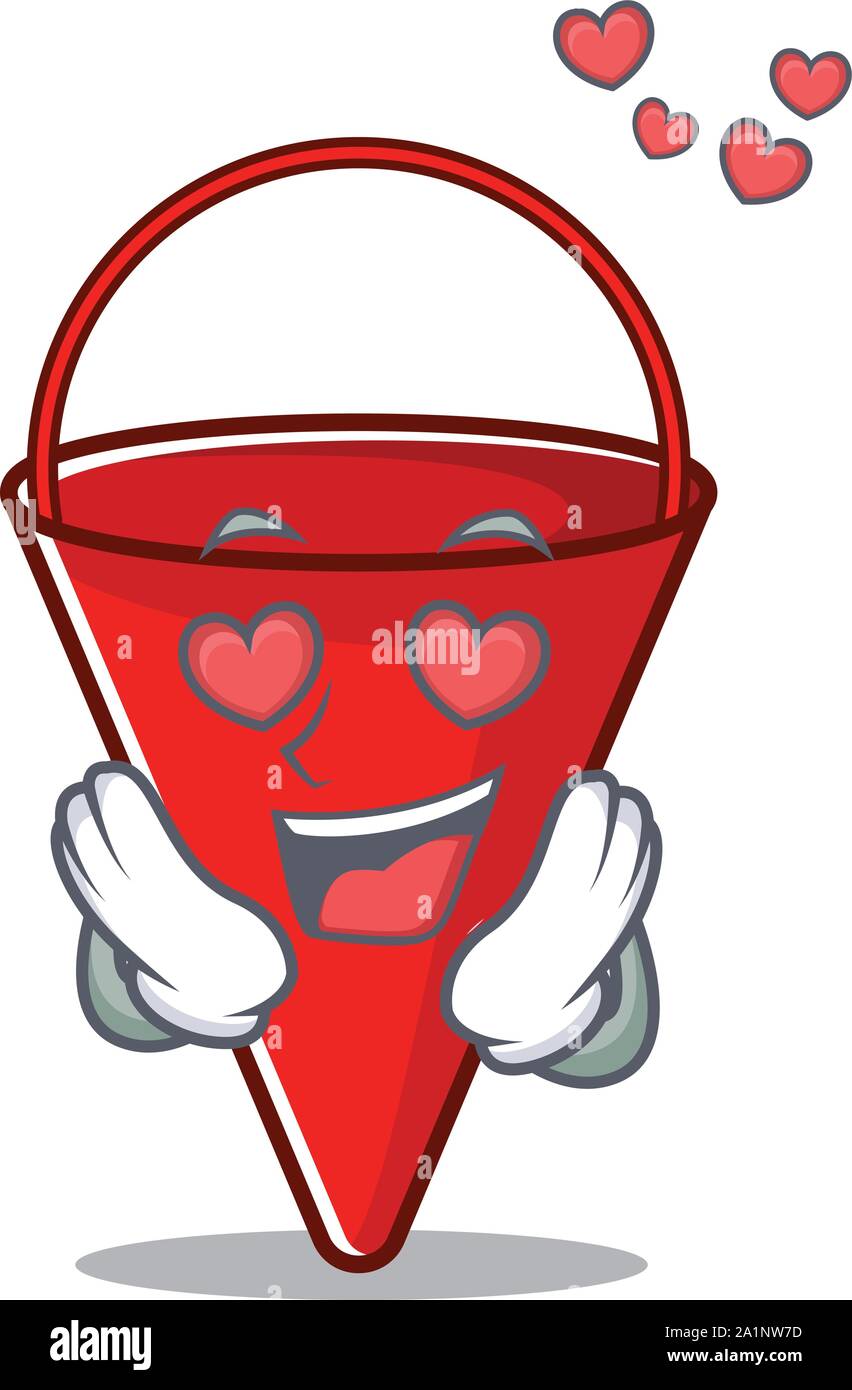 In love fire bucket cartoon in the yard Stock Vector Image & Art - Alamy