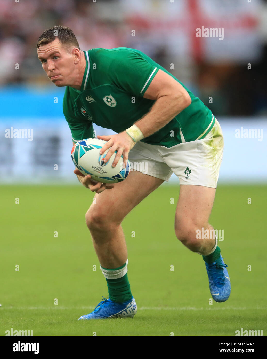 Ireland's Chris Farrell during the 2019 Rugby World Cup match at the ...