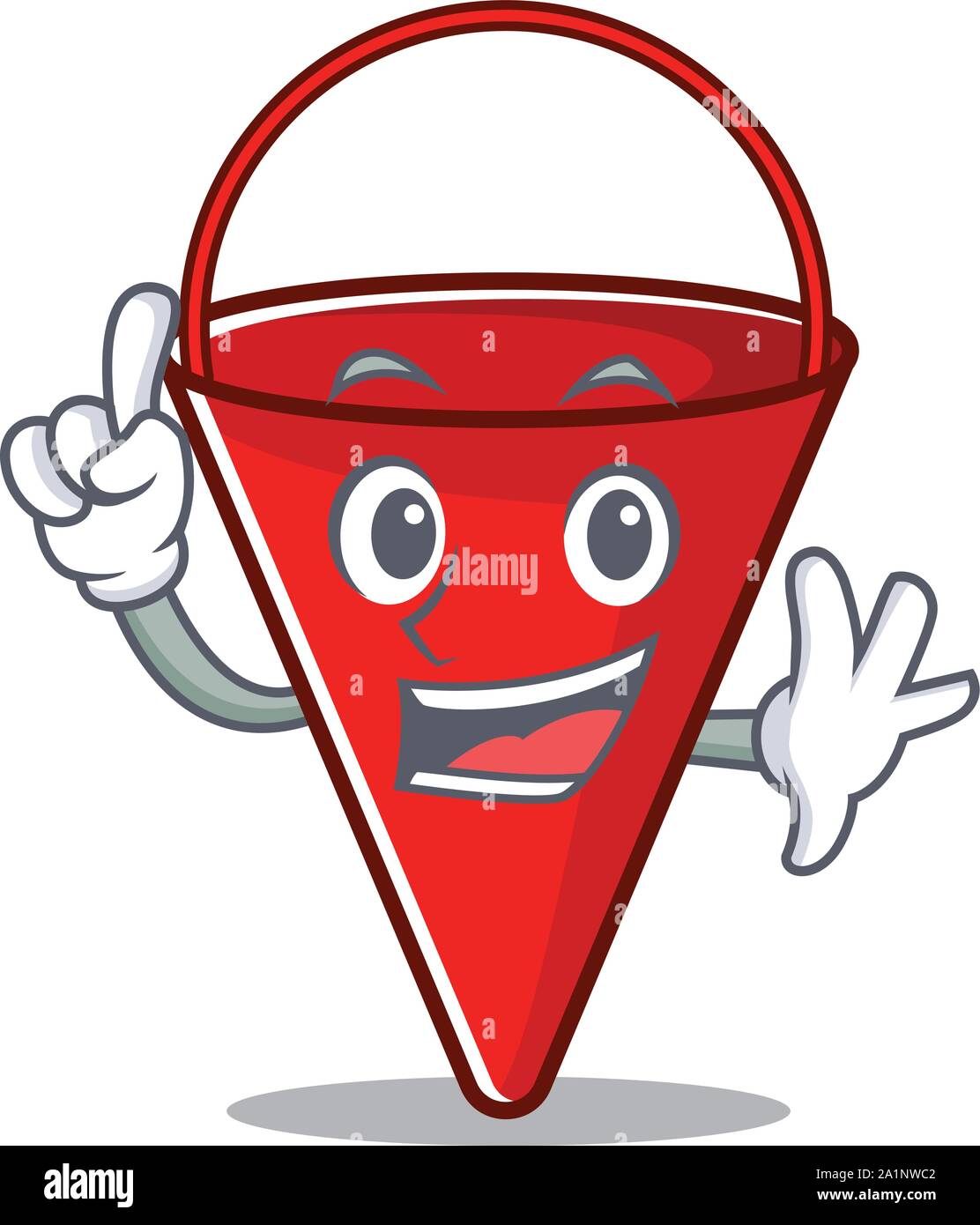 Finger fire bucket toy above character table Stock Vector Image & Art ...