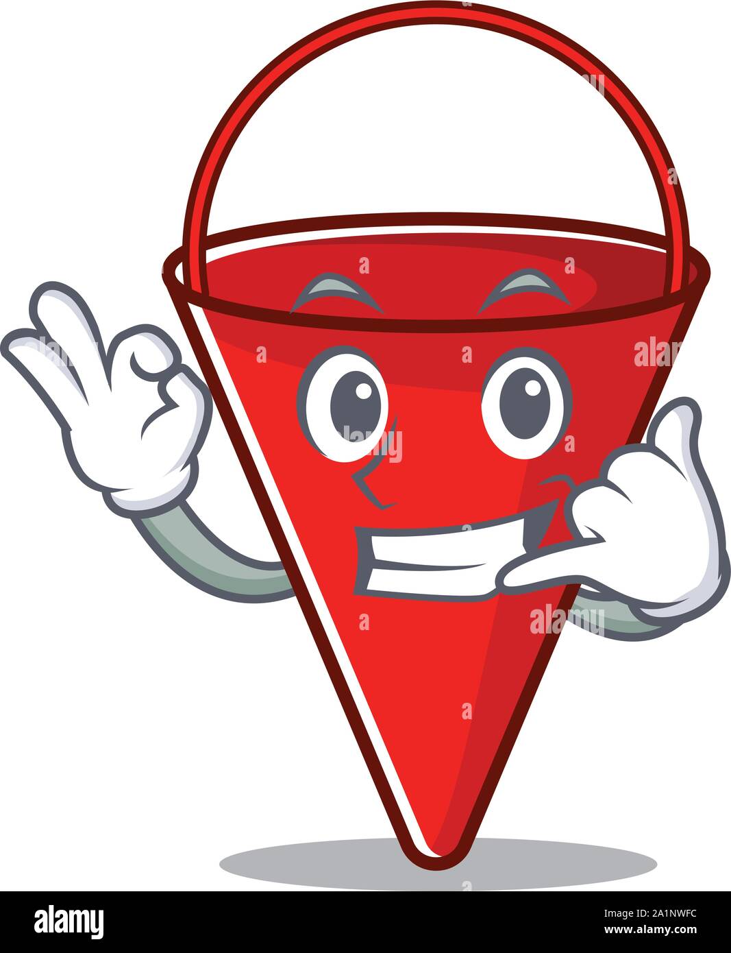 Call me fire bucket toy above character table Stock Vector Image & Art ...