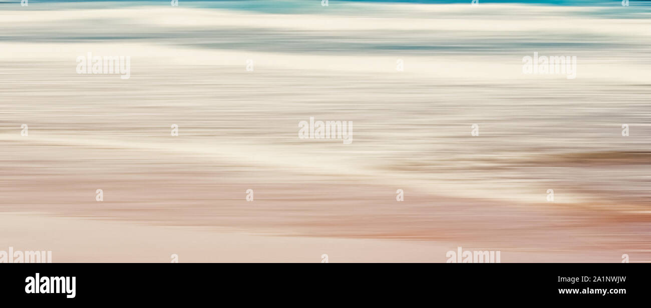 Coastal art print, holiday destination and luxury travel concept ...