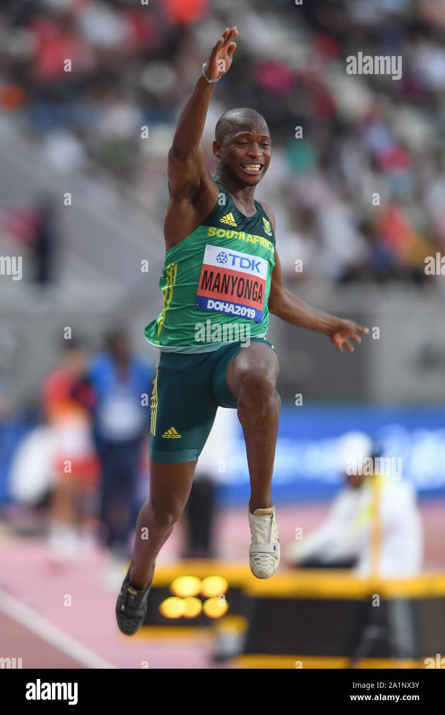 Luvo Manyonga (South Africa). Long Jump Men. IAAF World Athletics ...