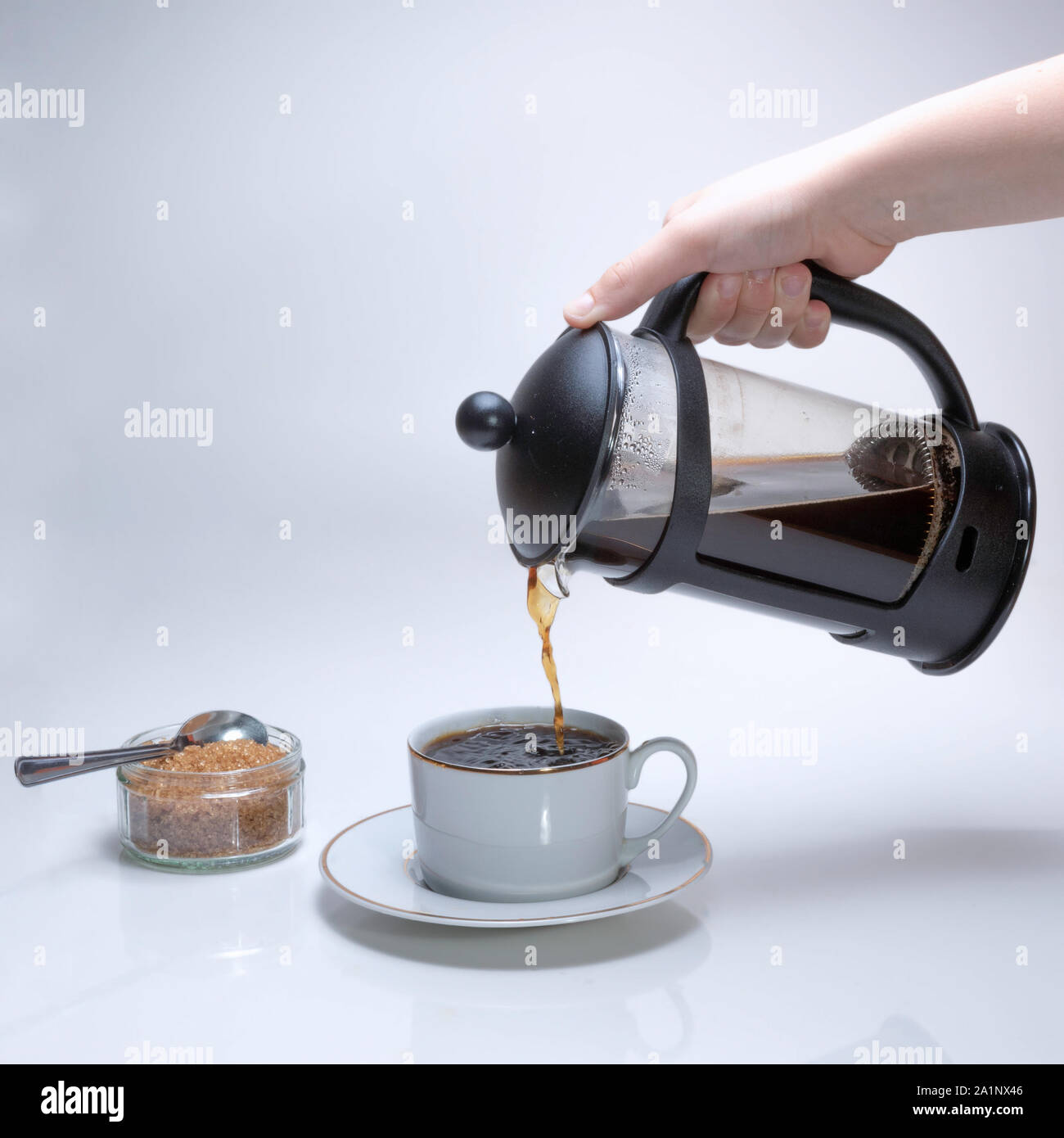 Cafeteria sugar hi-res stock photography and images - Alamy