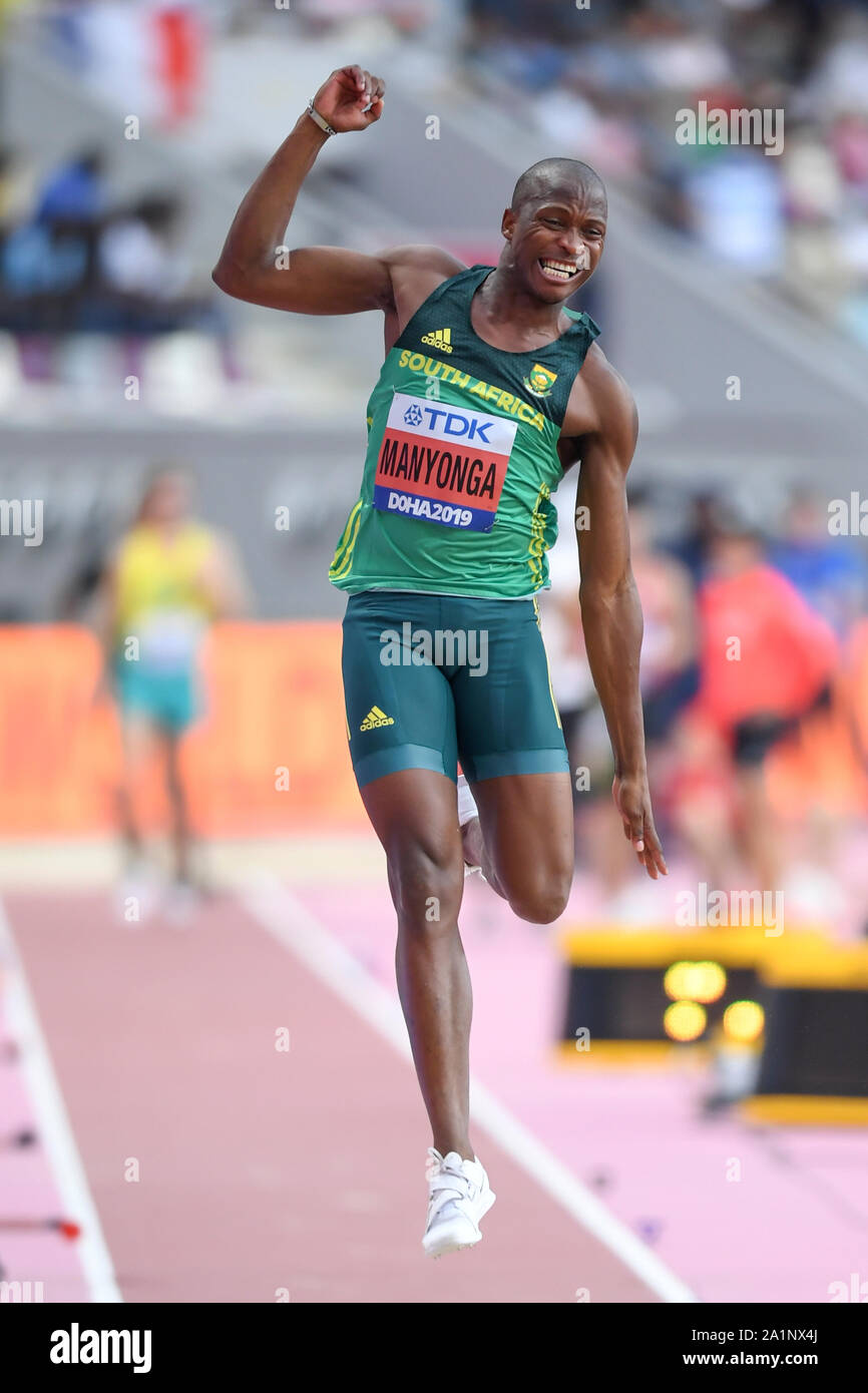 Luvo Manyonga (South Africa). Long Jump Men. IAAF World Athletics ...