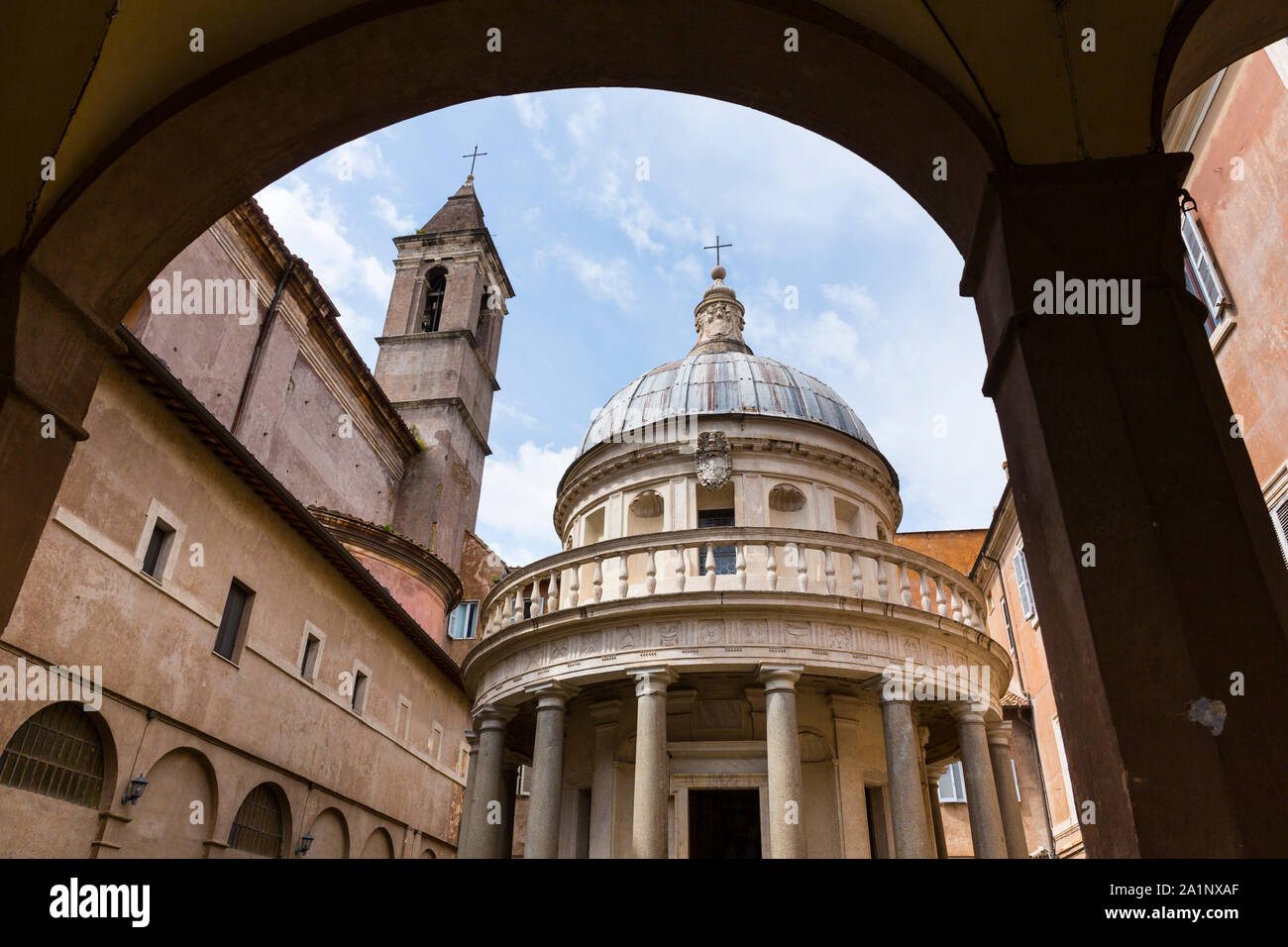 Il Tempietto, San Pietro in Montorio, Gianicolo Hill, Rome, Italy ...