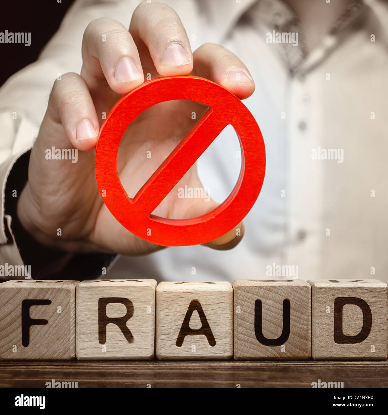 Fight Against Corruption Symbol