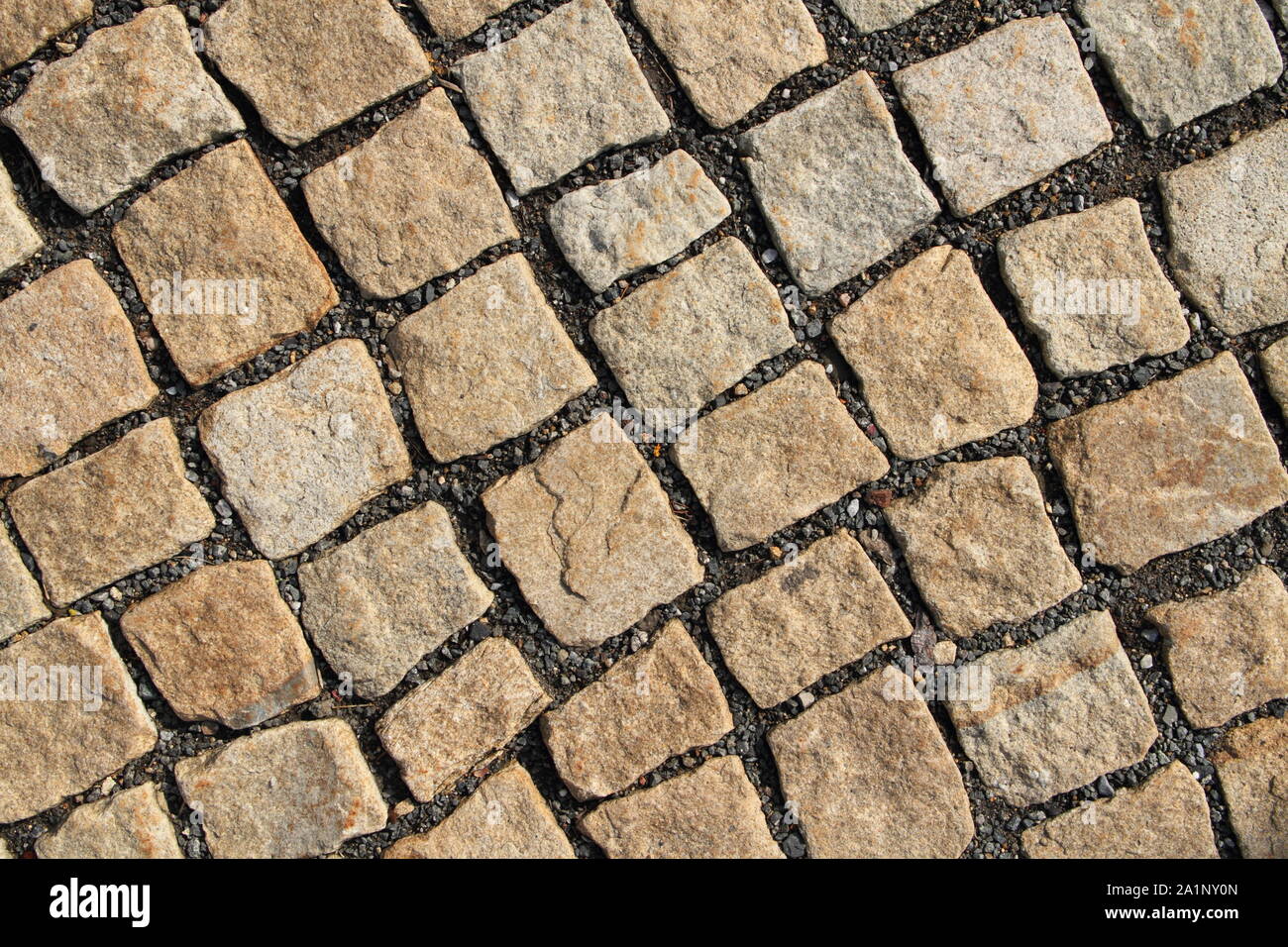 paving stones on the street Stock Photo - Alamy