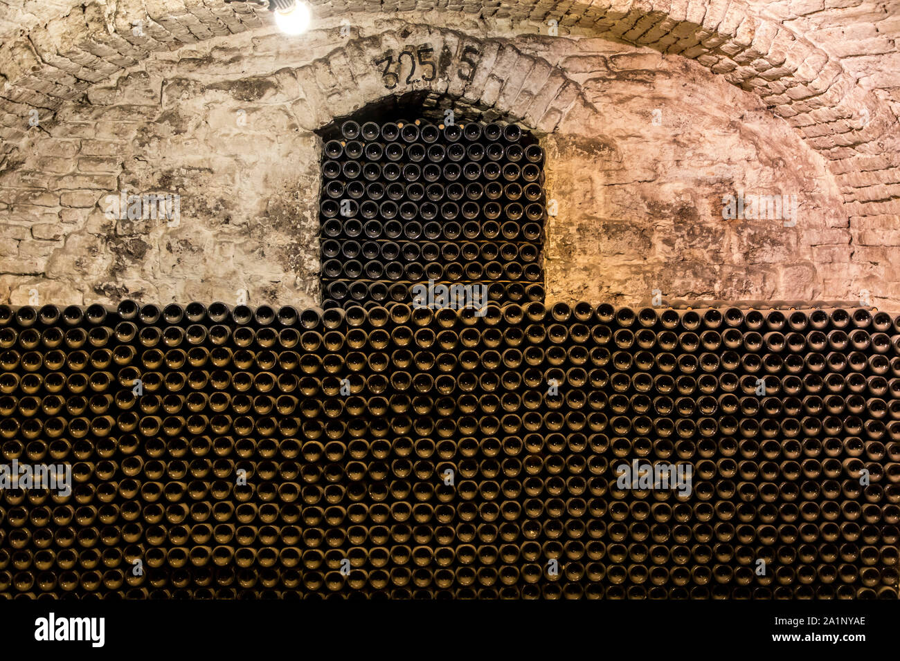 Wine cellar of the wine wholesaler Grafé Lecocq, in the old town of ...