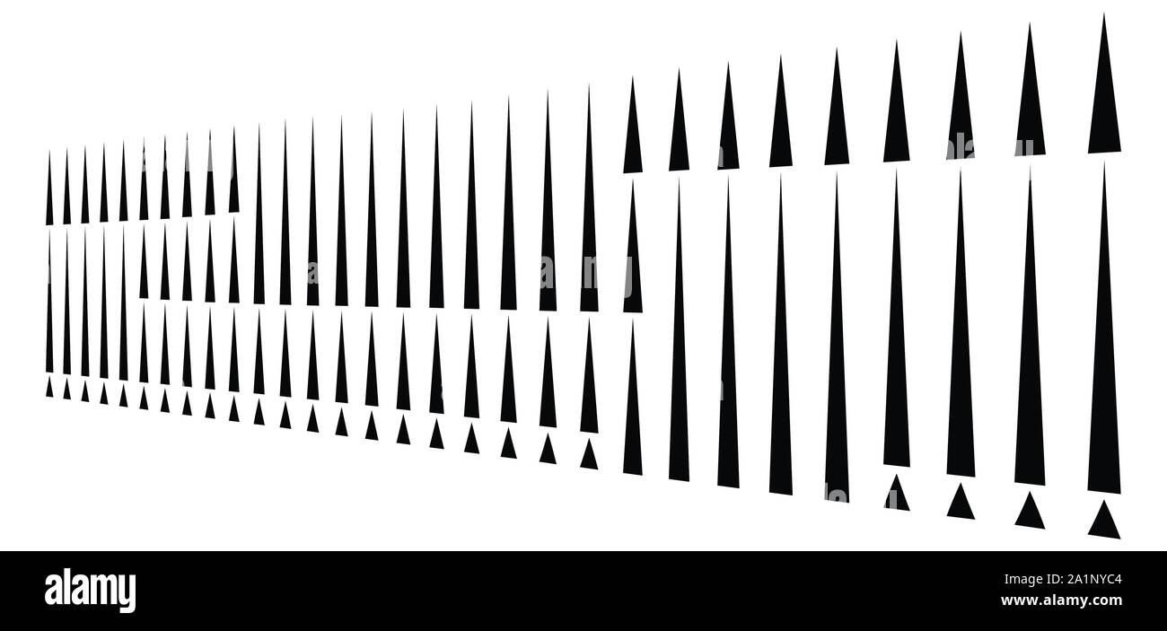 Square straight horizontal perspective Black and White Stock Photos ...