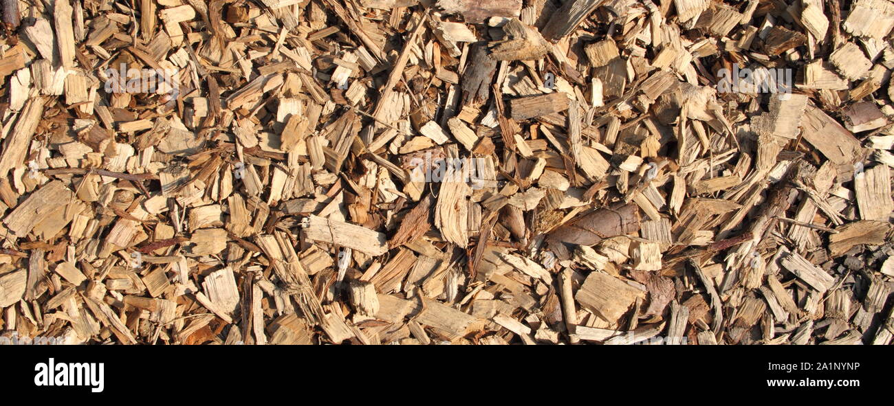 Wood chips as a background Stock Photo - Alamy