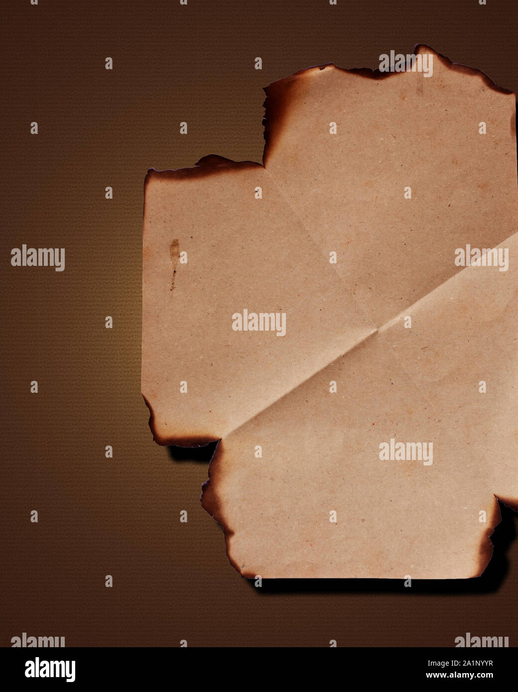 Burning Paper with burned edges for a background Stock Photo - Alamy