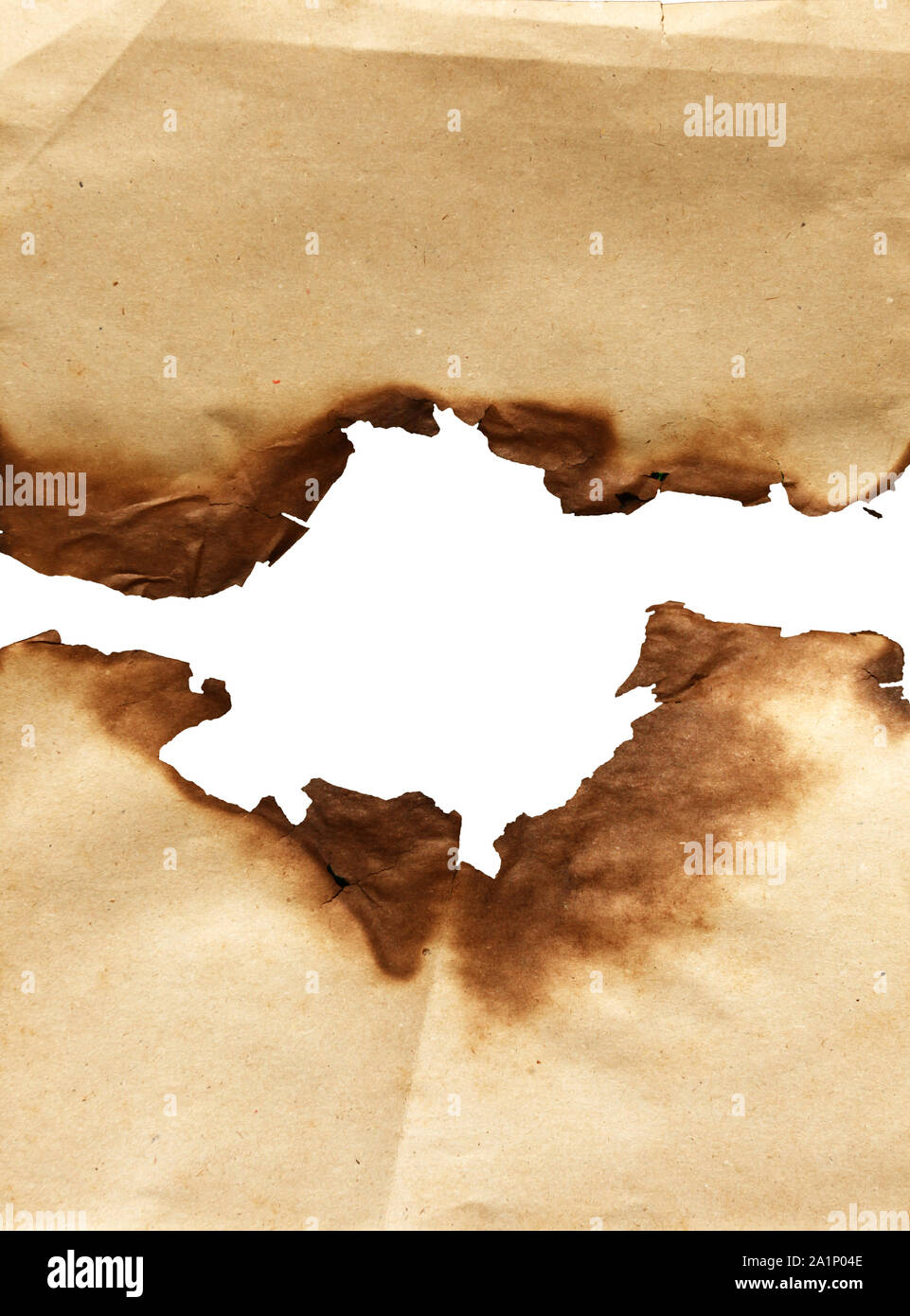 Burning Paper with burned edges for a background Stock Photo - Alamy