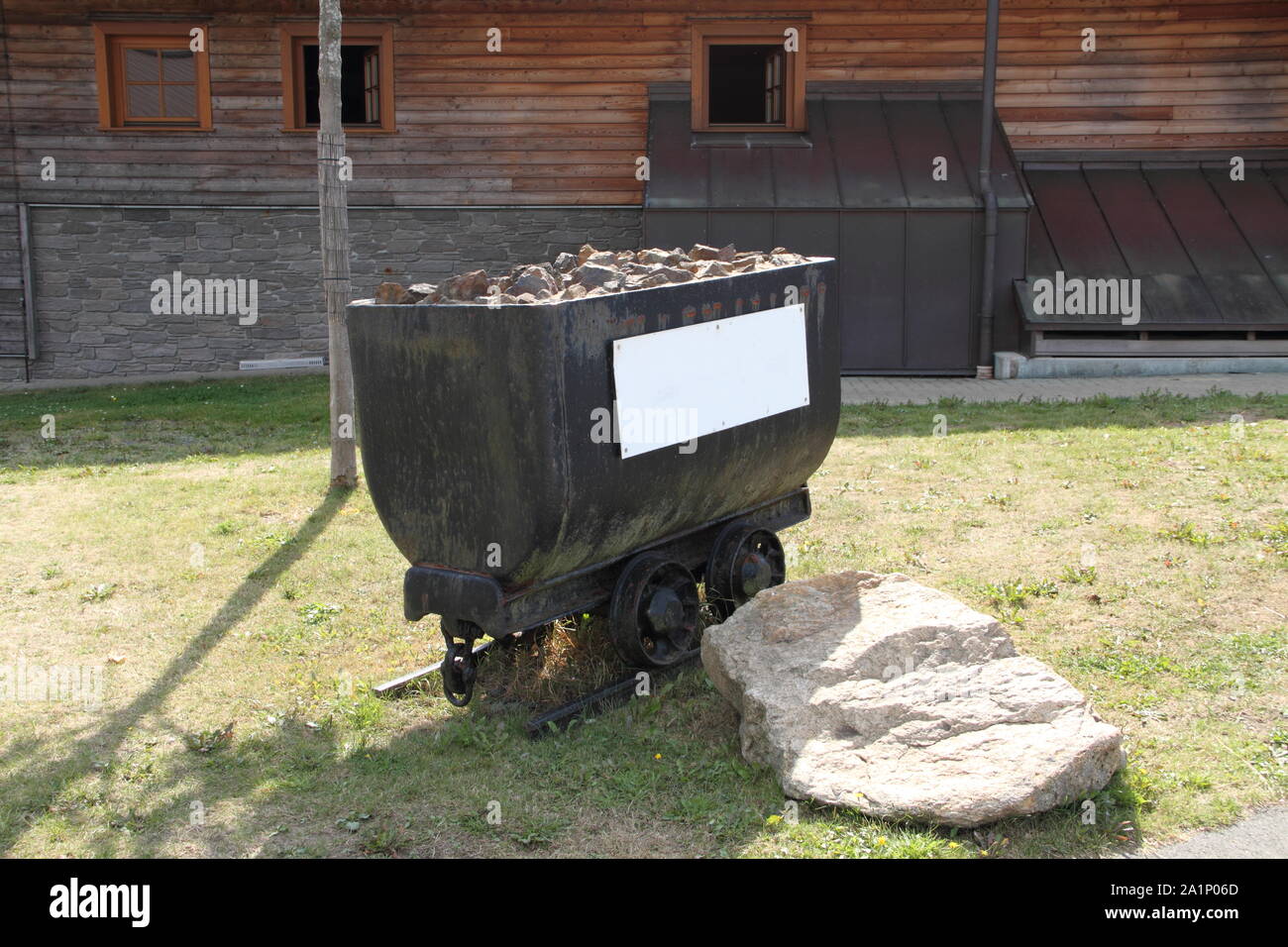 Railway Mining Wagon High Resolution Stock Photography and Images - Alamy