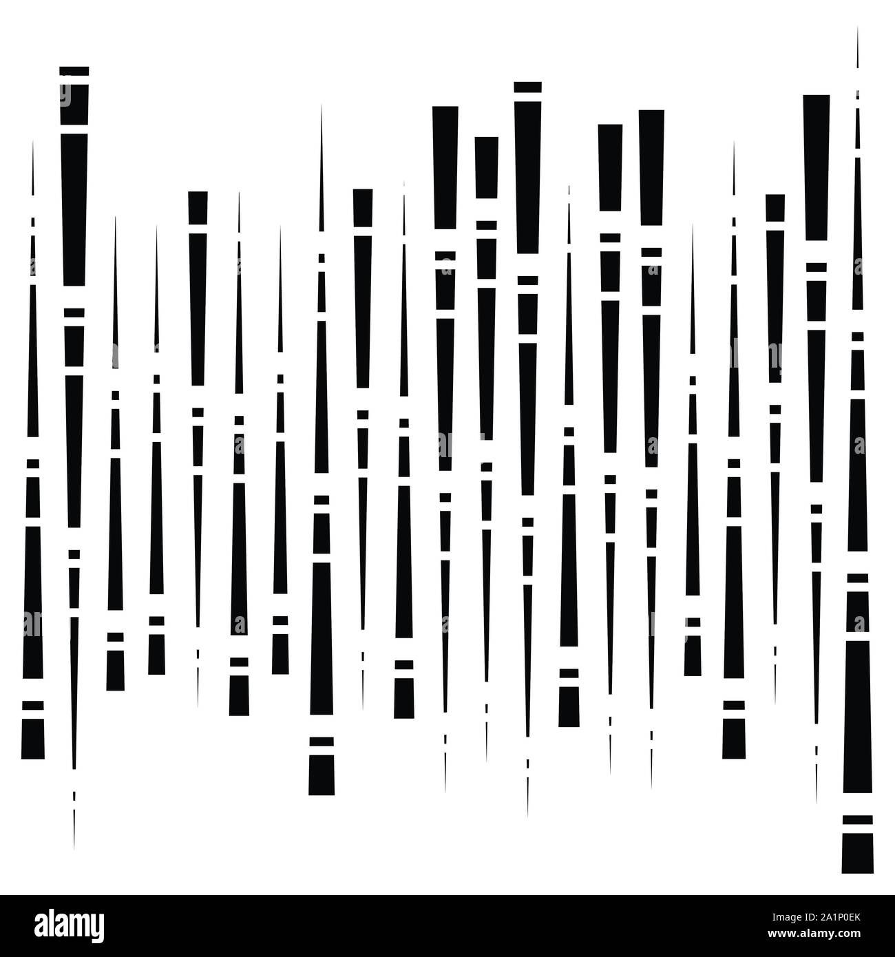 random segmented lines pattern. dynamic dashed, irregular stripes ...