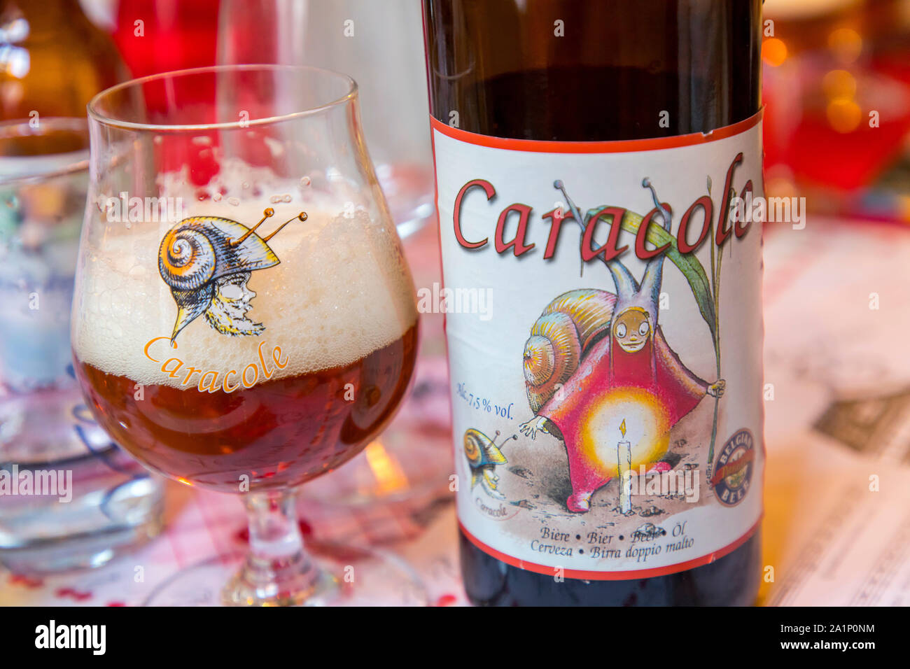Specialities Beer from Wallonia, Belgium, from the Caracole Brewery ...