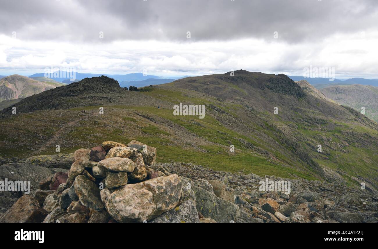 The darkness of the high level ridge Stock Photo - Alamy