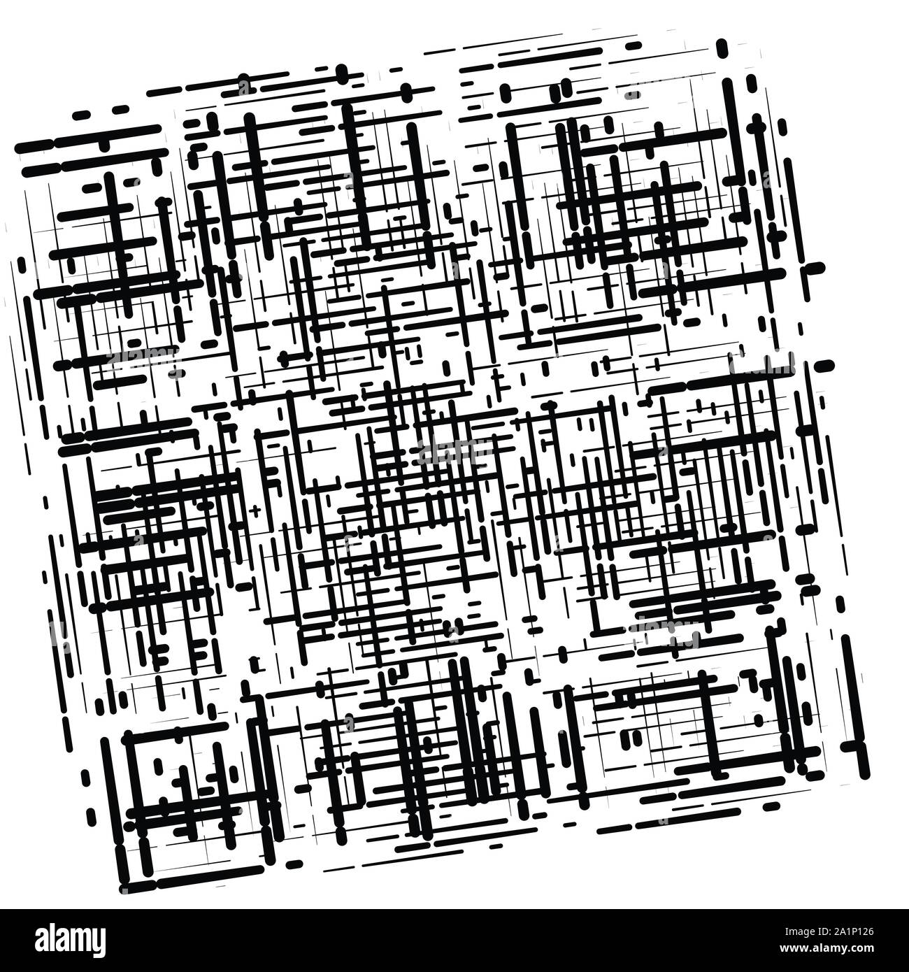 random grid, mesh pattern. grating, trellis texture. intermittent, interrupt lines lattice ...