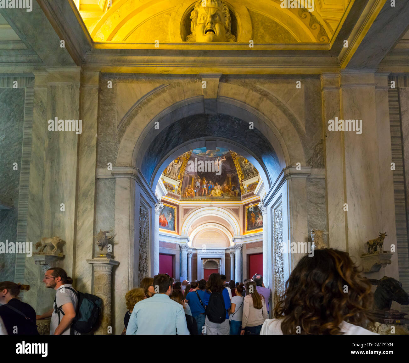 Octagonal room rome italy hi-res stock photography and images - Alamy