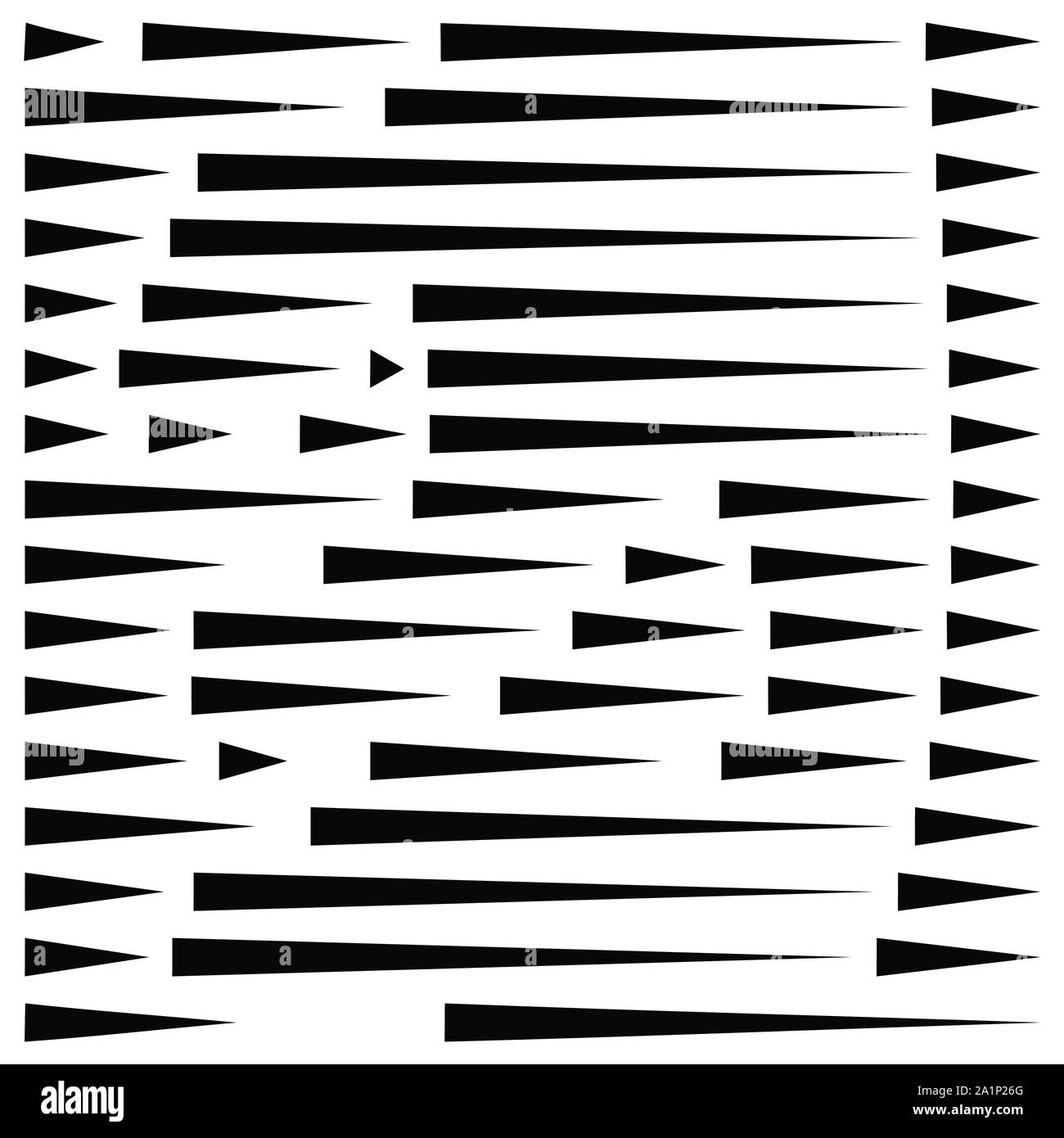 dynamic dashed, segmented lines pattern. irregular stripes. straight ...