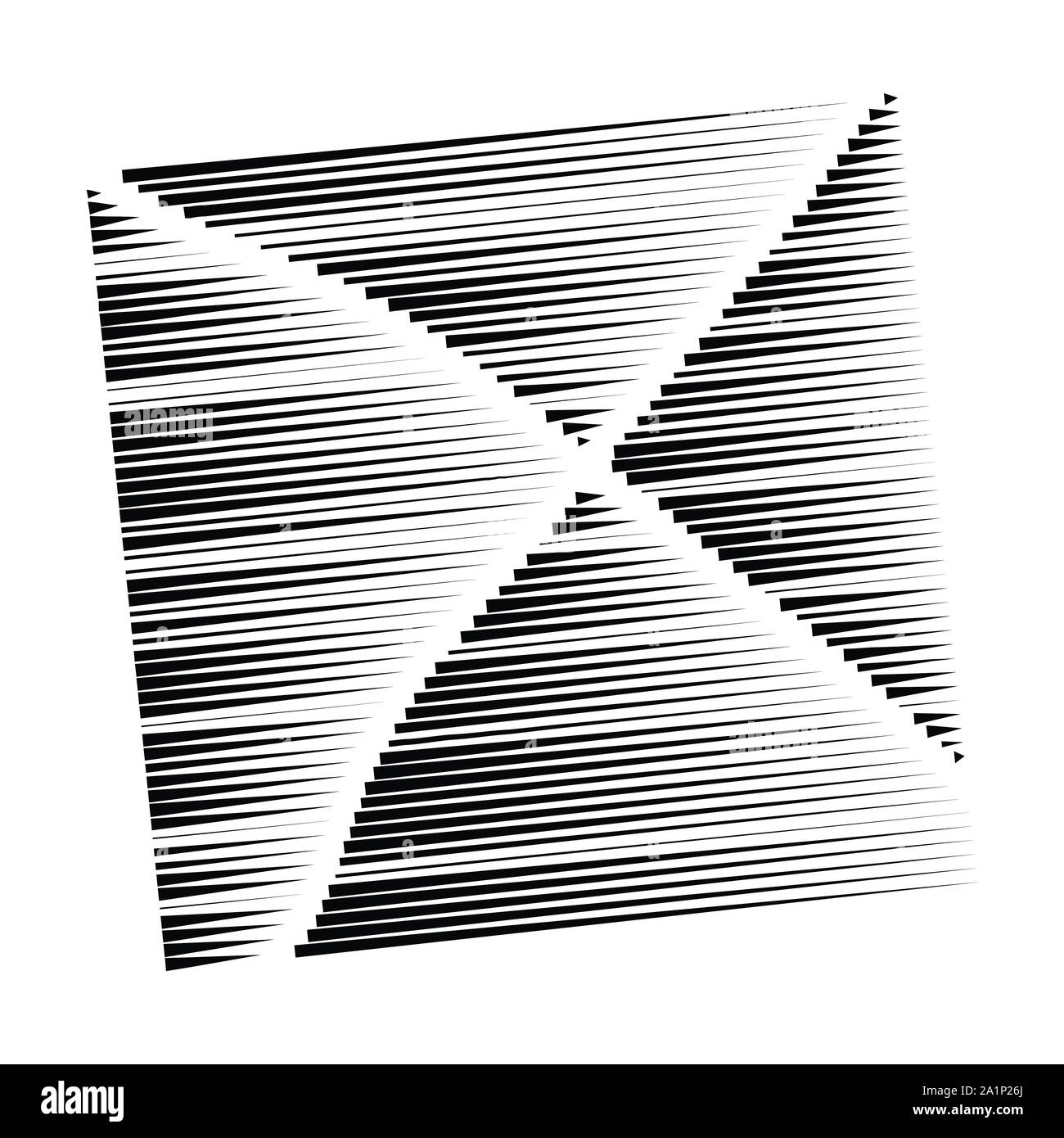dynamic dashed, segmented lines pattern. irregular stripes. straight ...