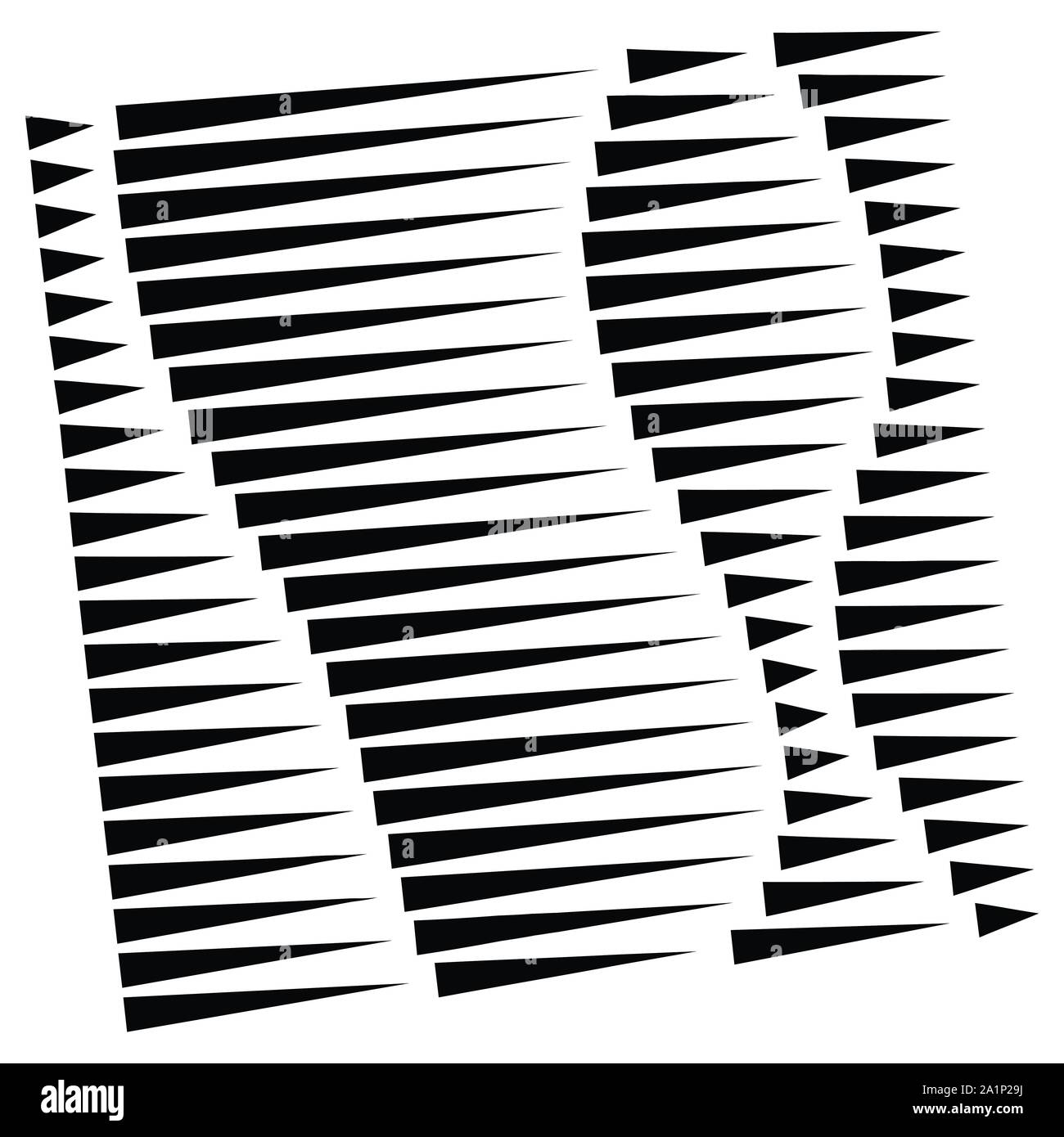 dynamic dashed, segmented lines pattern. irregular stripes. straight ...