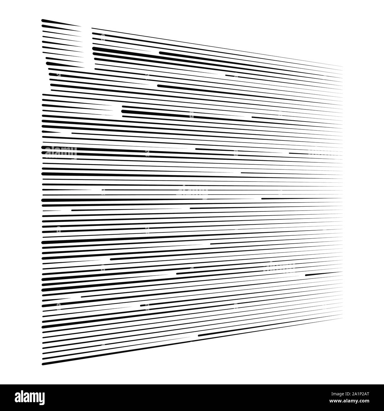 dynamic dashed, segmented lines pattern. irregular stripes. straight ...