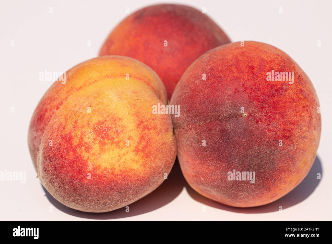 Close up juicy peaches hi-res stock photography and images - Alamy