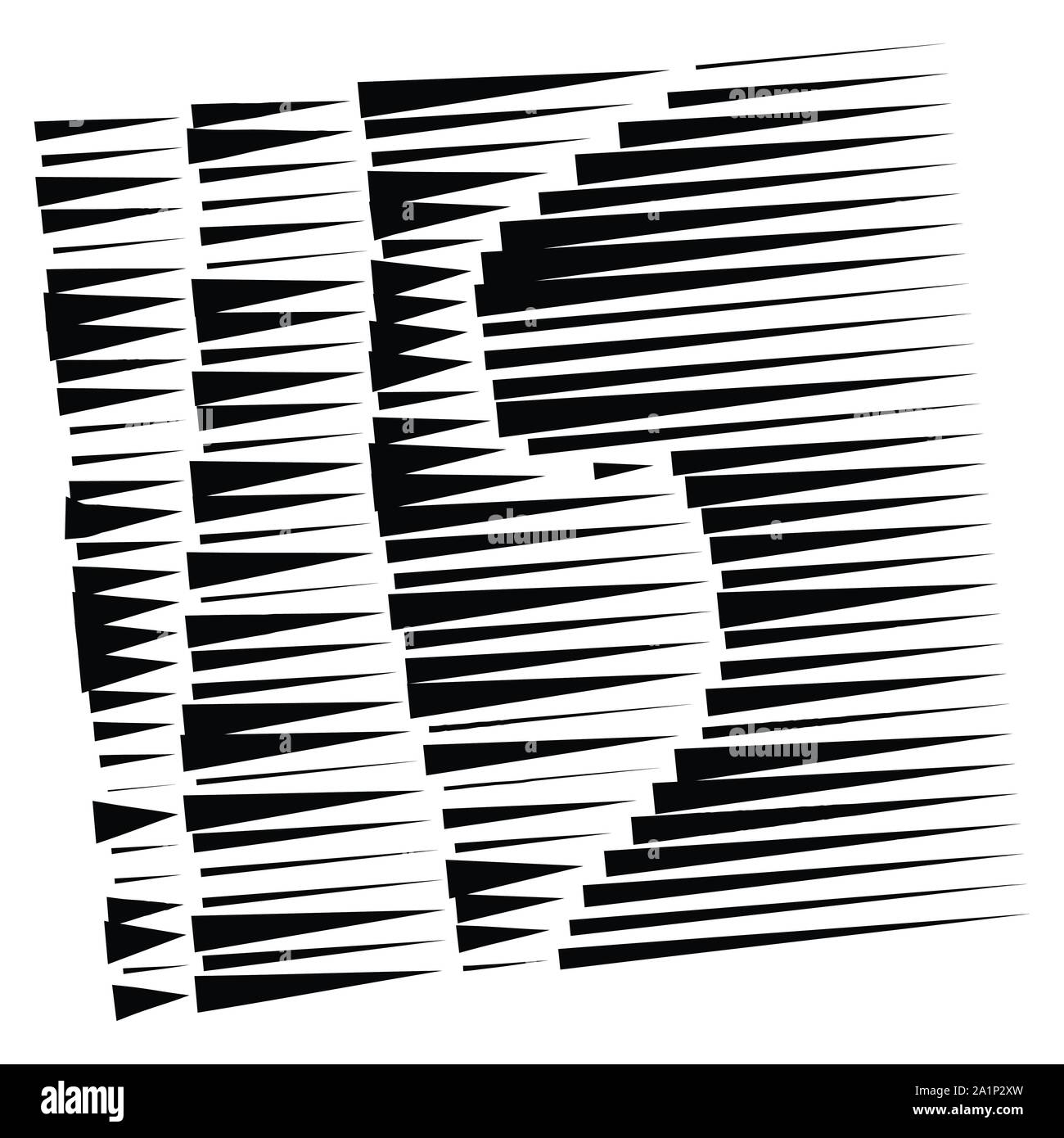 dynamic dashed, segmented lines pattern. irregular stripes. straight ...
