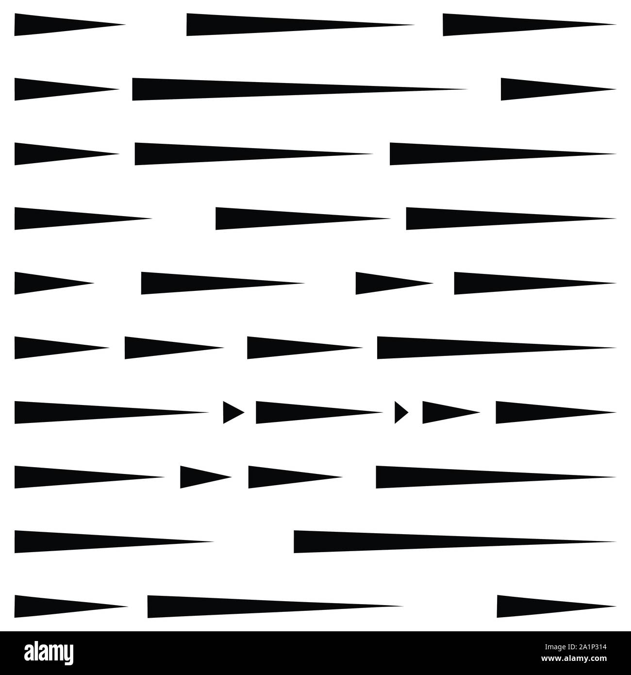 dynamic dashed, segmented lines pattern. irregular stripes. straight ...