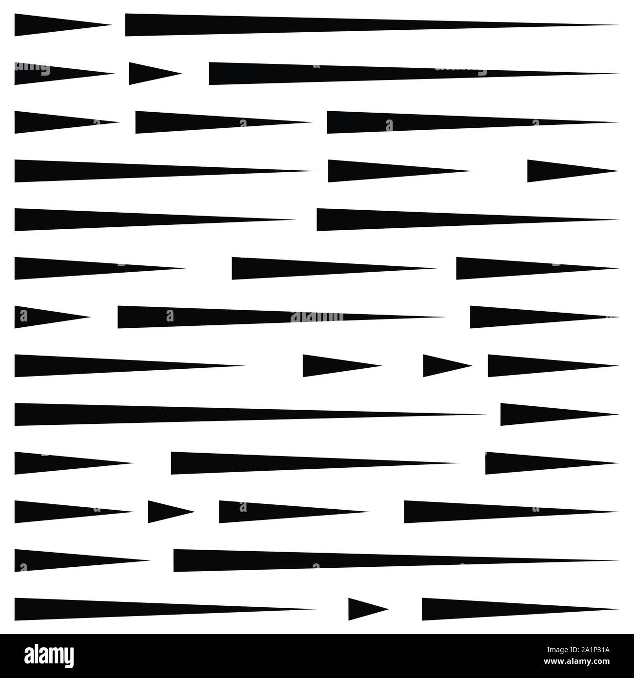 dynamic dashed, segmented lines pattern. irregular stripes. straight ...