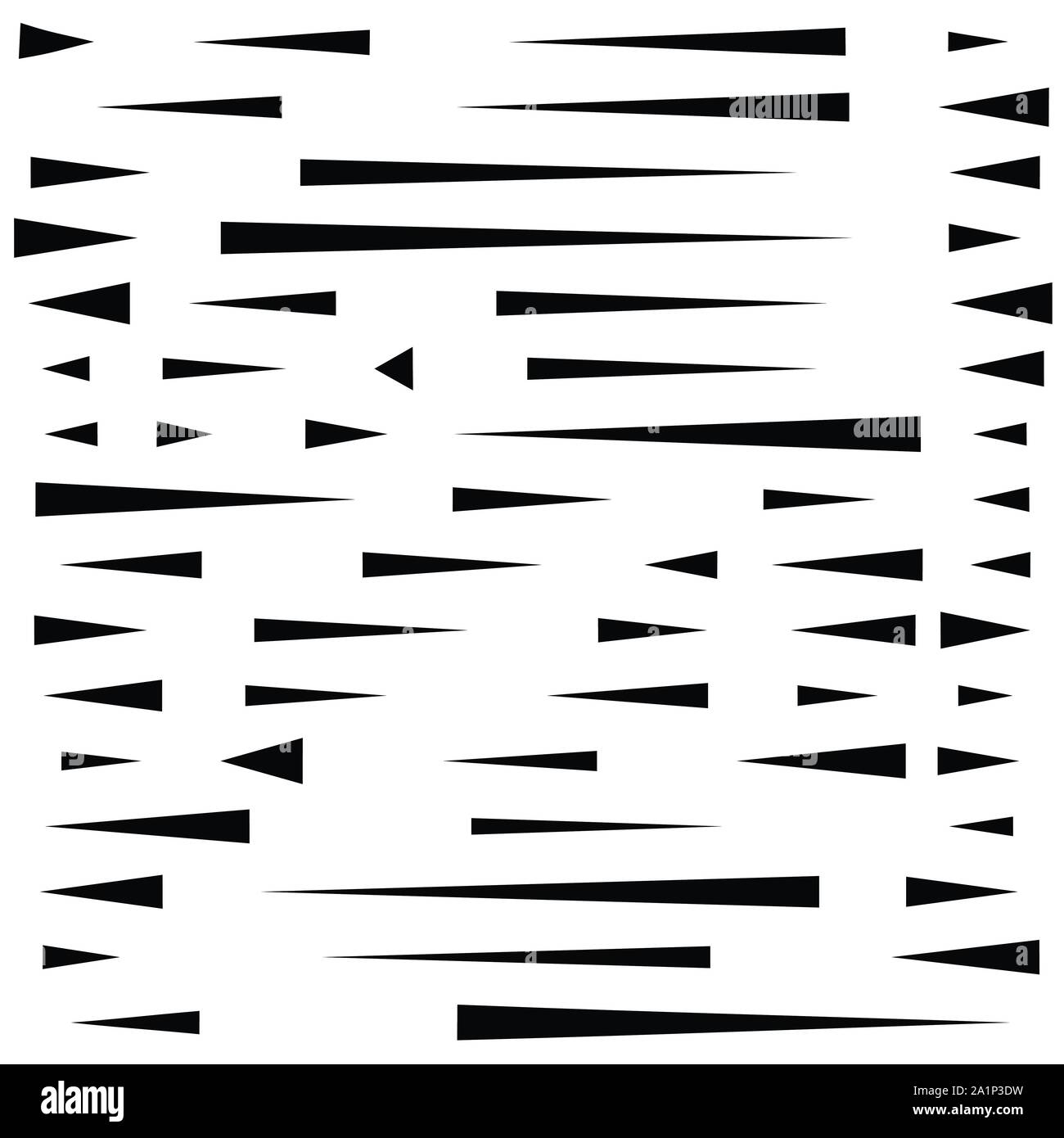 dashed irregular lines. segment horizontal stripes / lines. straight ...