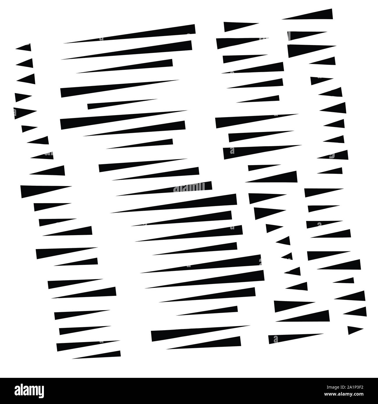 dashed irregular lines. segment horizontal stripes / lines. straight ...