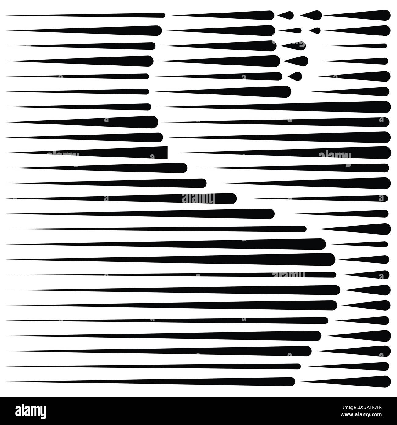 dynamic dashed, segmented lines pattern. irregular stripes. straight ...