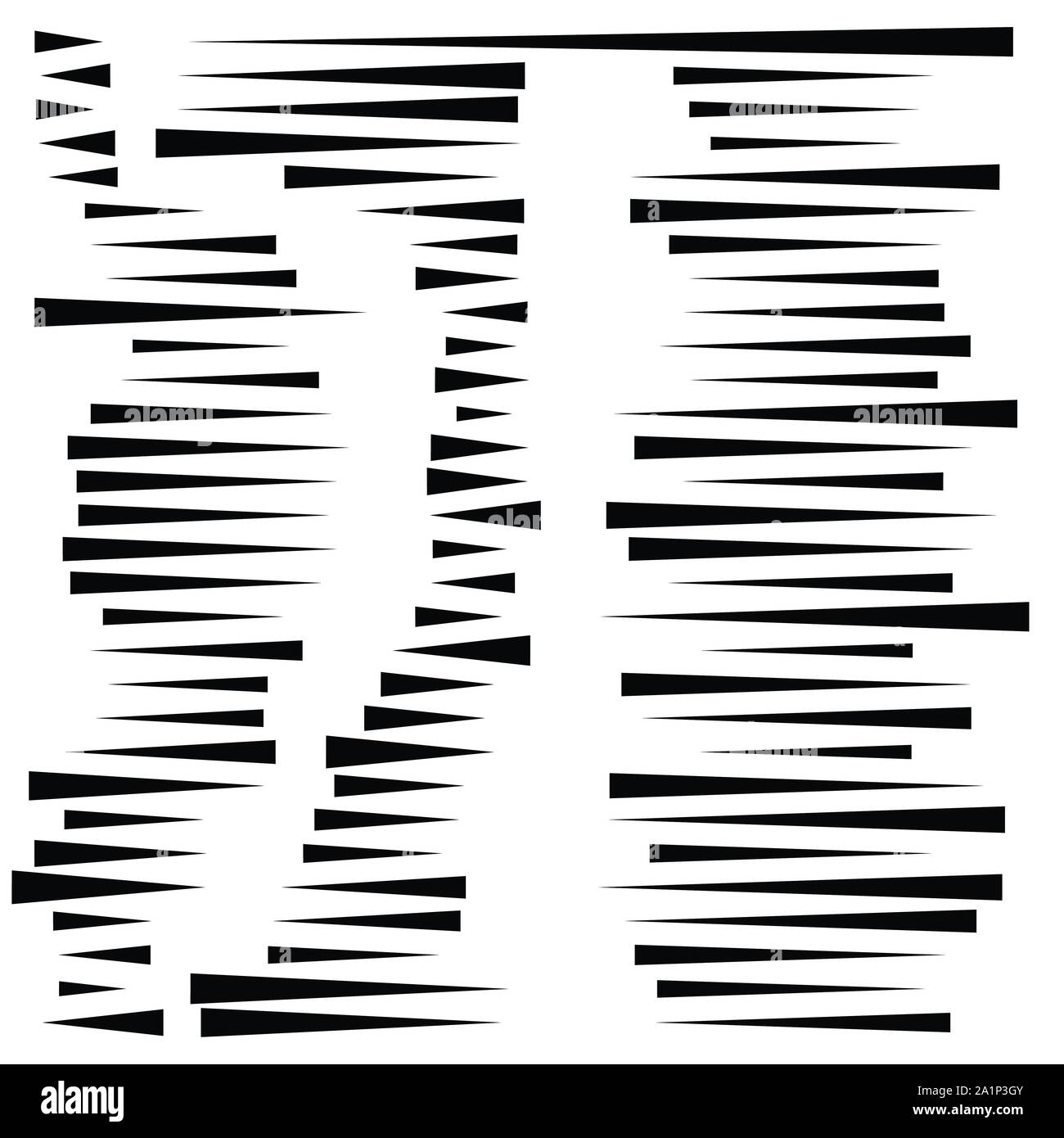 dashed irregular lines. segment horizontal stripes / lines. straight ...