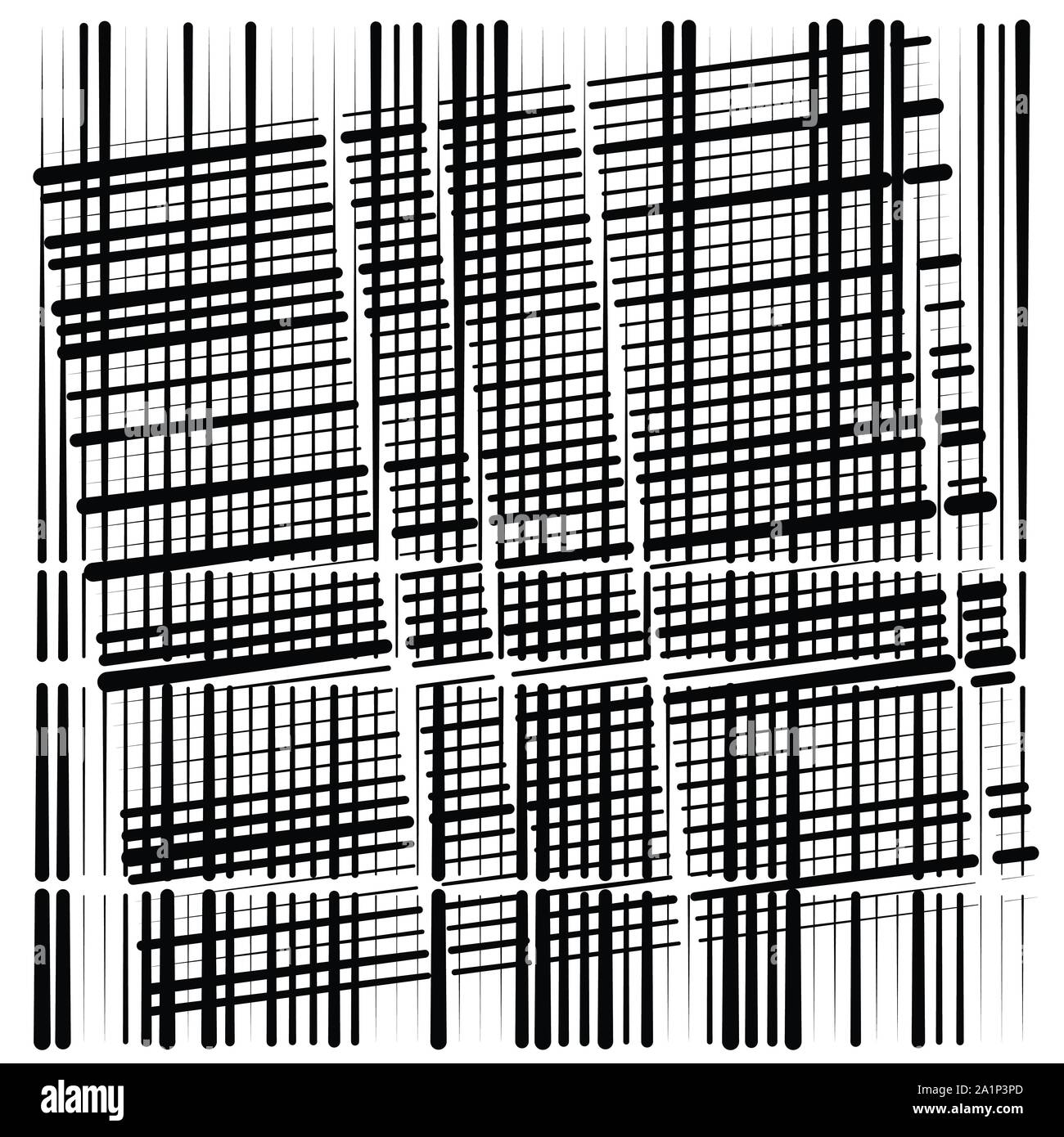 Random Grid Mesh Pattern Grating Trellis Texture Intermittent Interrupt Lines Lattice