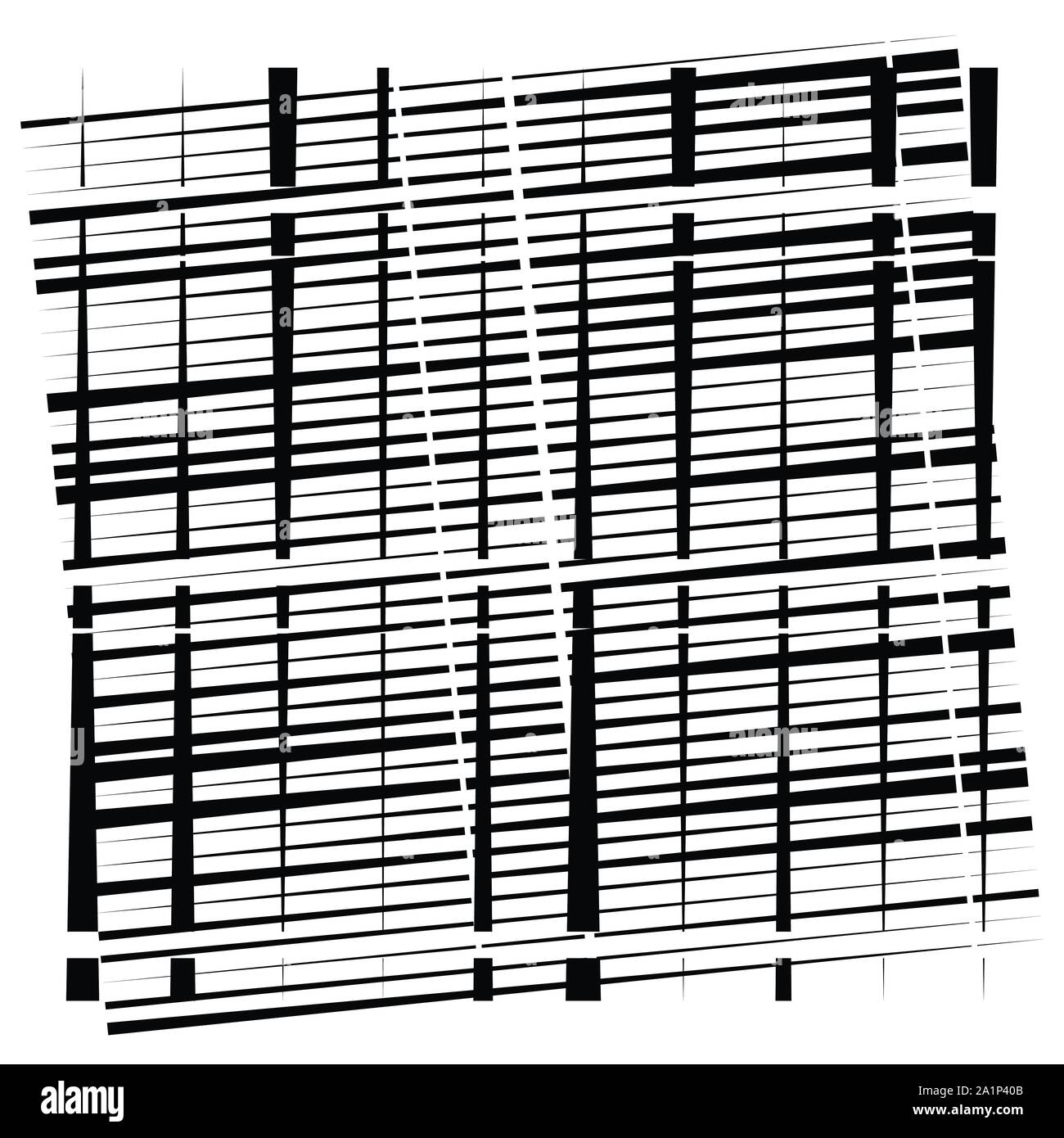 random grid, mesh pattern. grating, trellis texture. intermittent, interrupt lines lattice ...