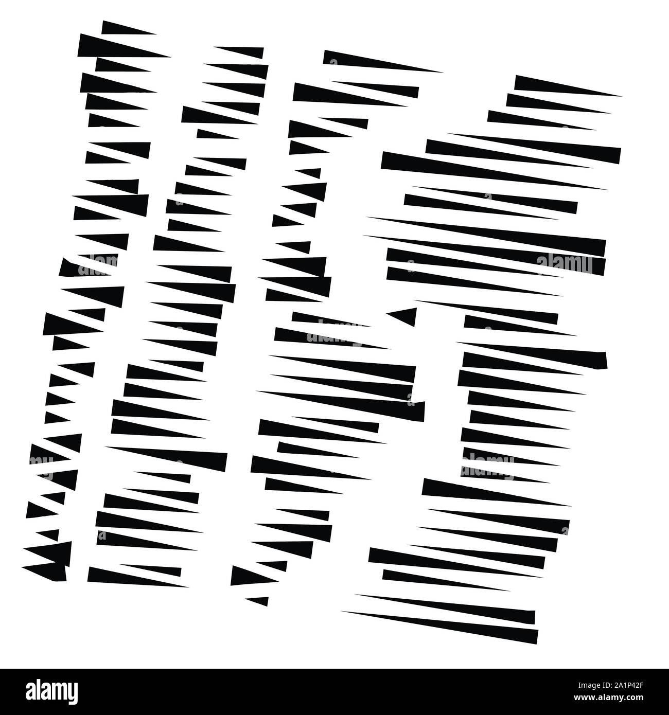 dashed irregular lines. segment horizontal stripes / lines. straight ...