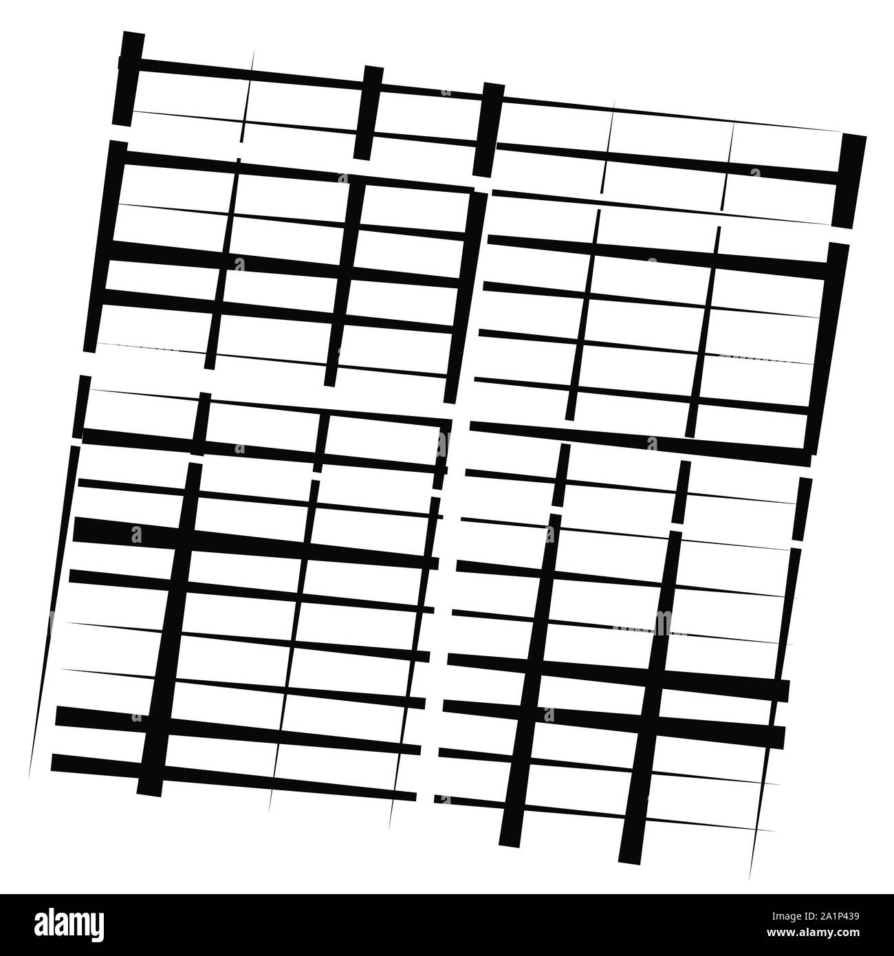 random grid, mesh pattern. grating, trellis texture. intermittent, interrupt lines lattice ...