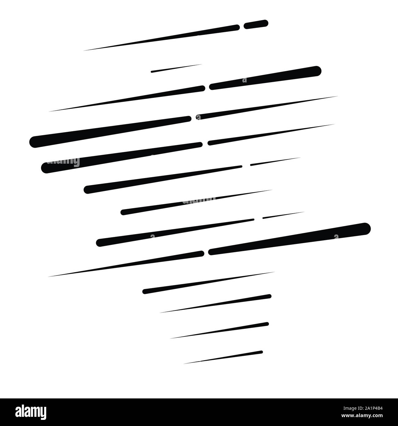 dashed irregular lines. segment horizontal stripes / lines. straight ...