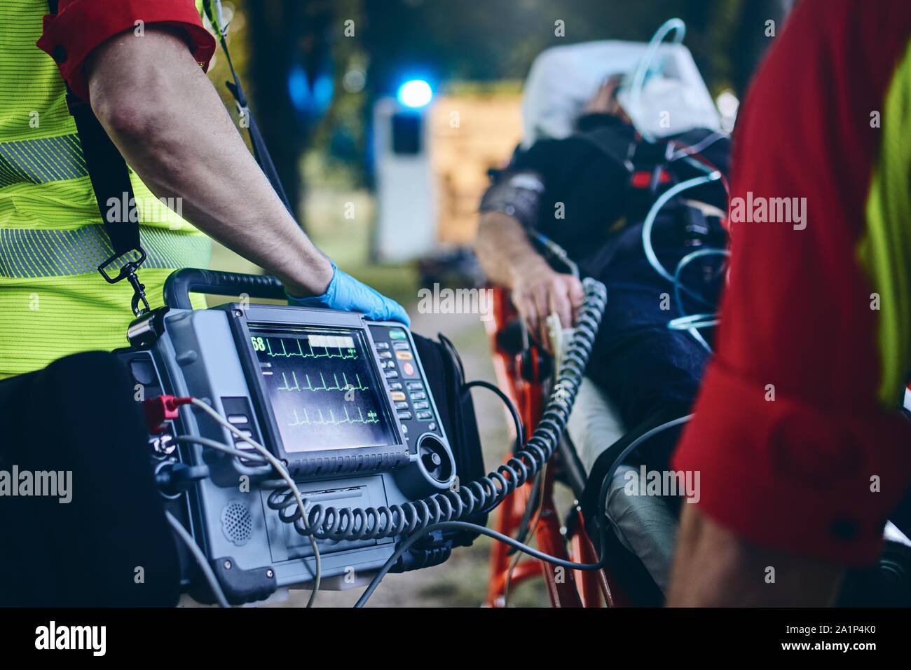 Paramedic stretcher hi-res stock photography and images - Alamy