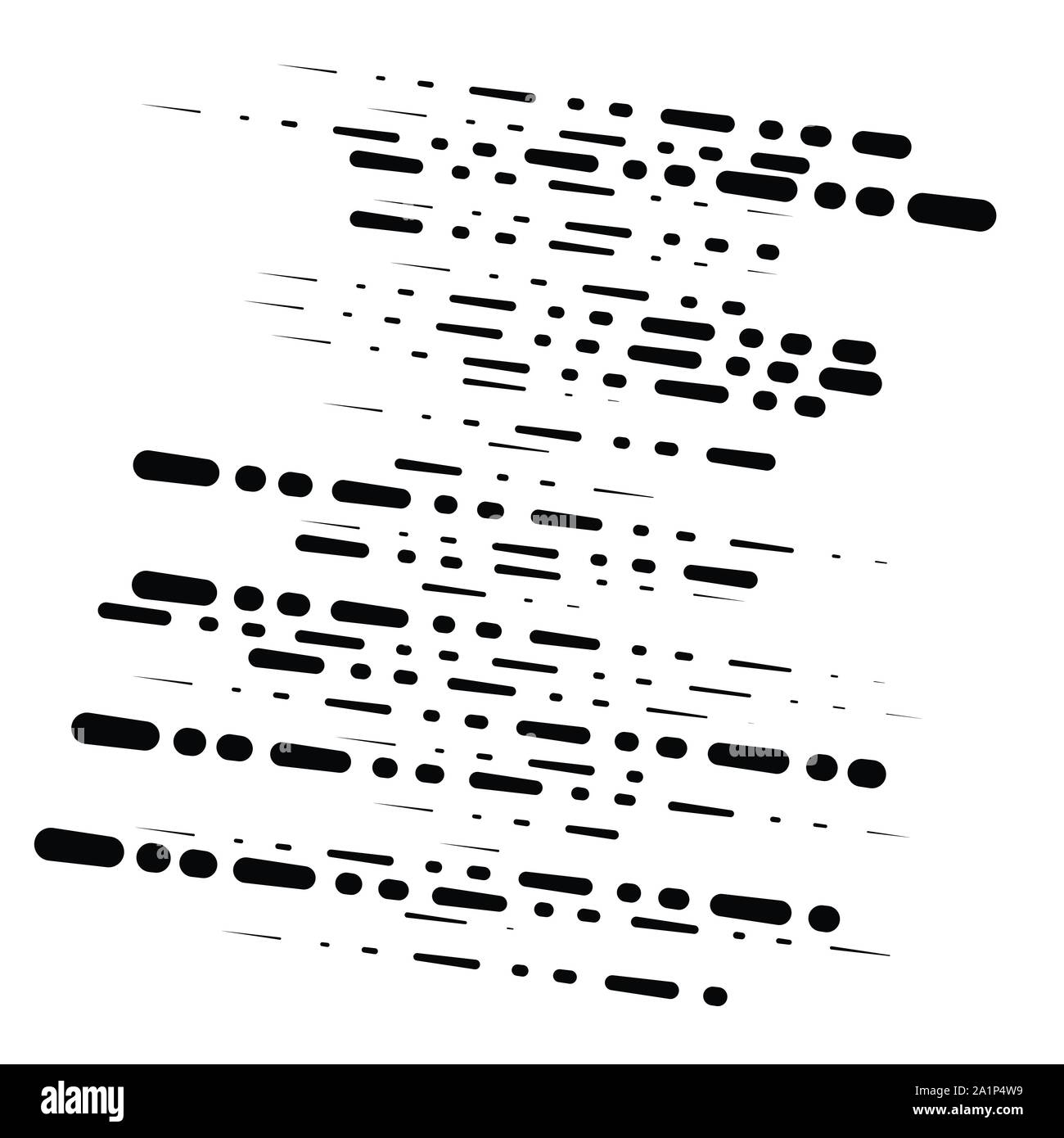 dashed irregular lines. segment horizontal stripes / lines. straight parallel streaks, strips ...